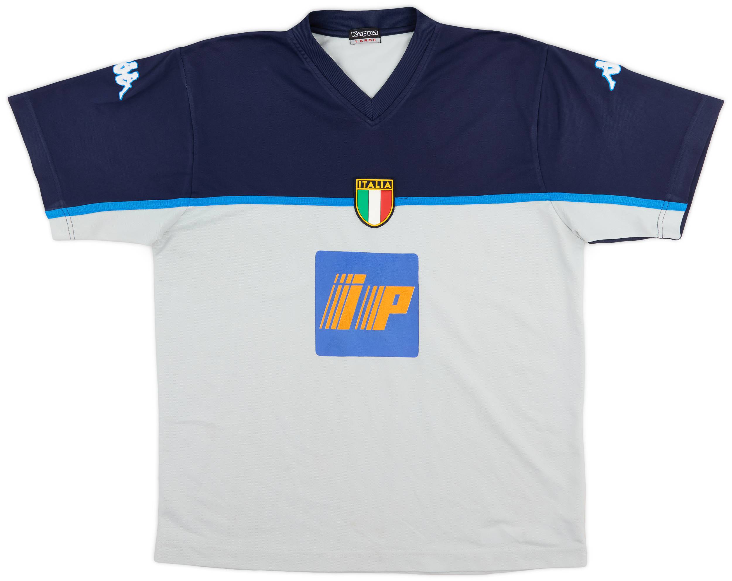2002 Italy Kappa Training Shirt - 8/10 - (L)