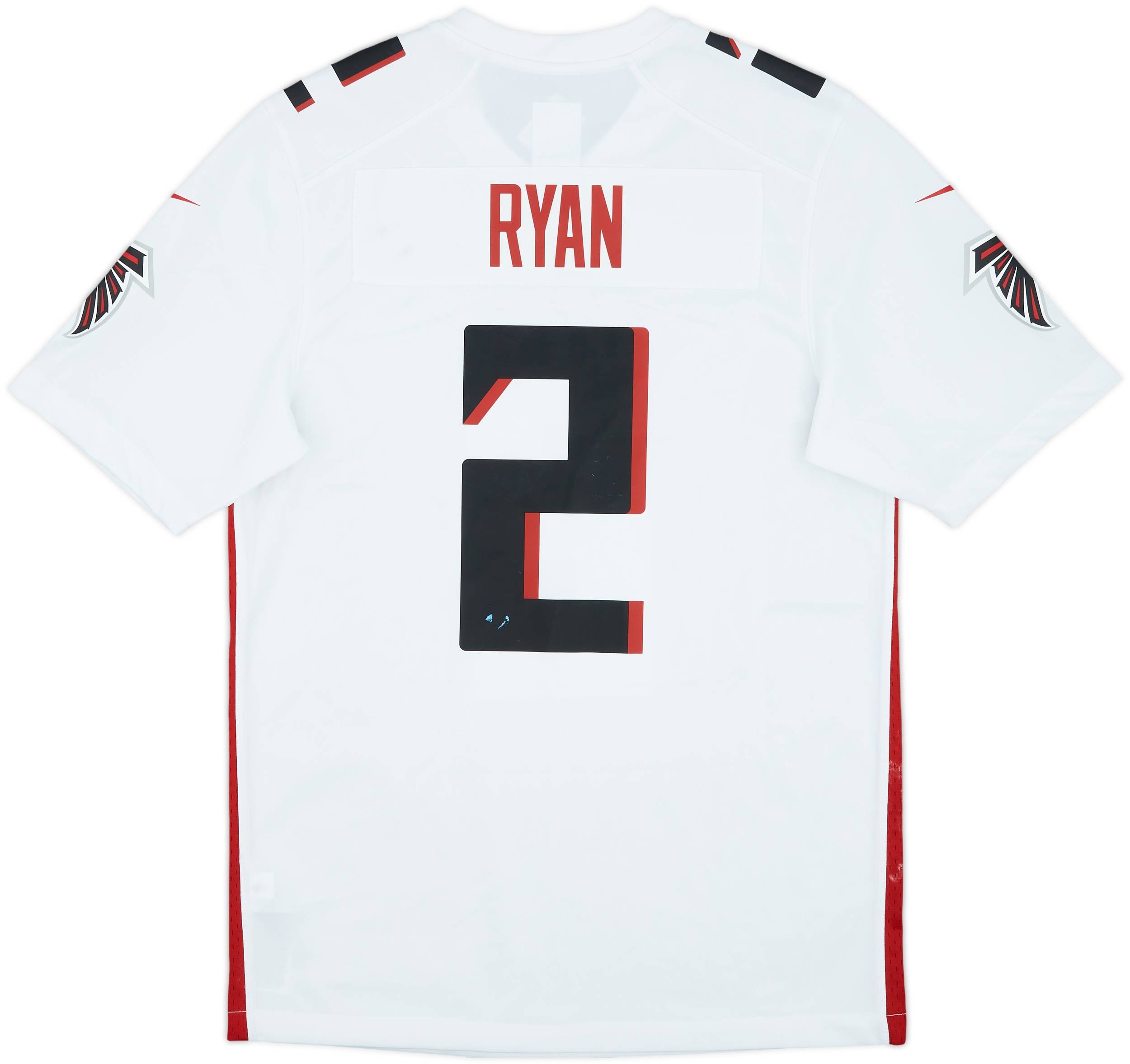 2020-21 Atlanta Falcons Ryan #2 Nike Game Away Jersey (S)