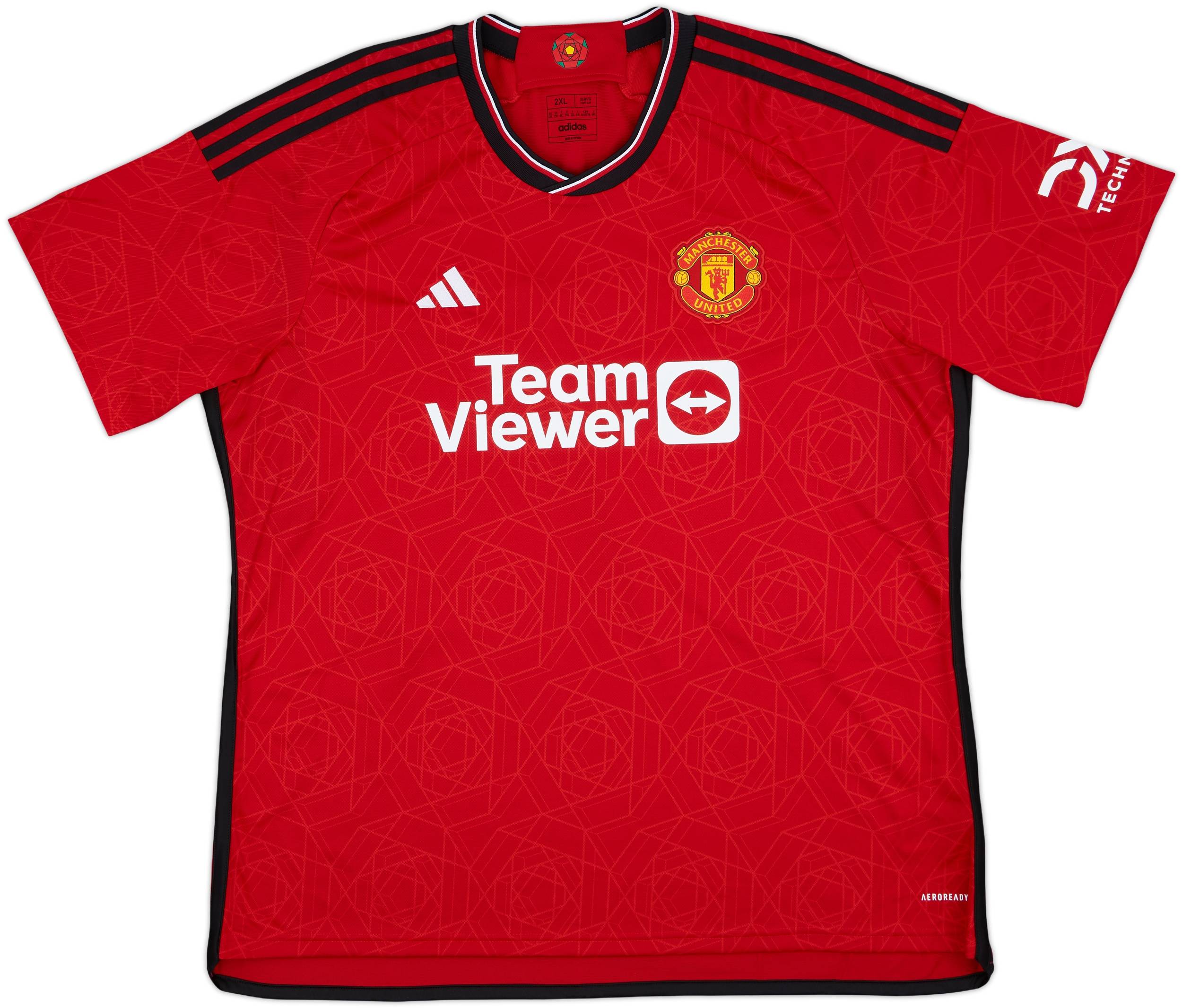 2023-24 Manchester United Home Shirt Toone #7 (XXL)