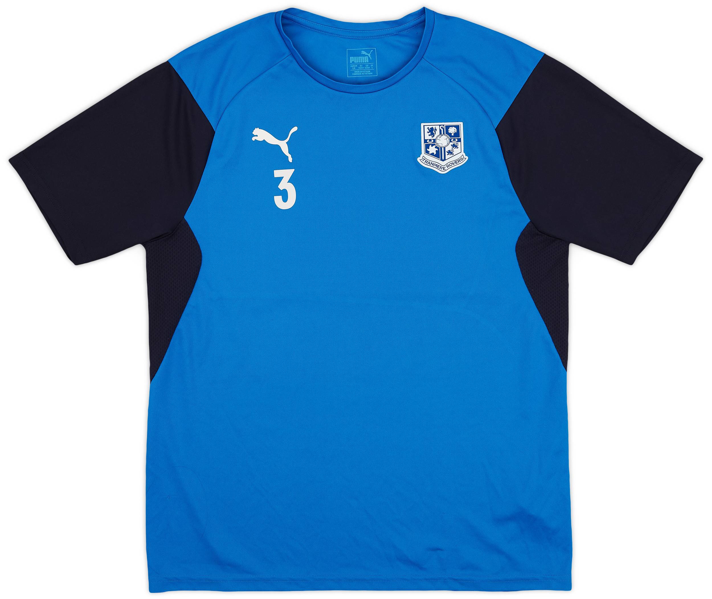 2016-17 Tranmere Player Issue Puma Training Shirt #3 - 9/10 - (L)
