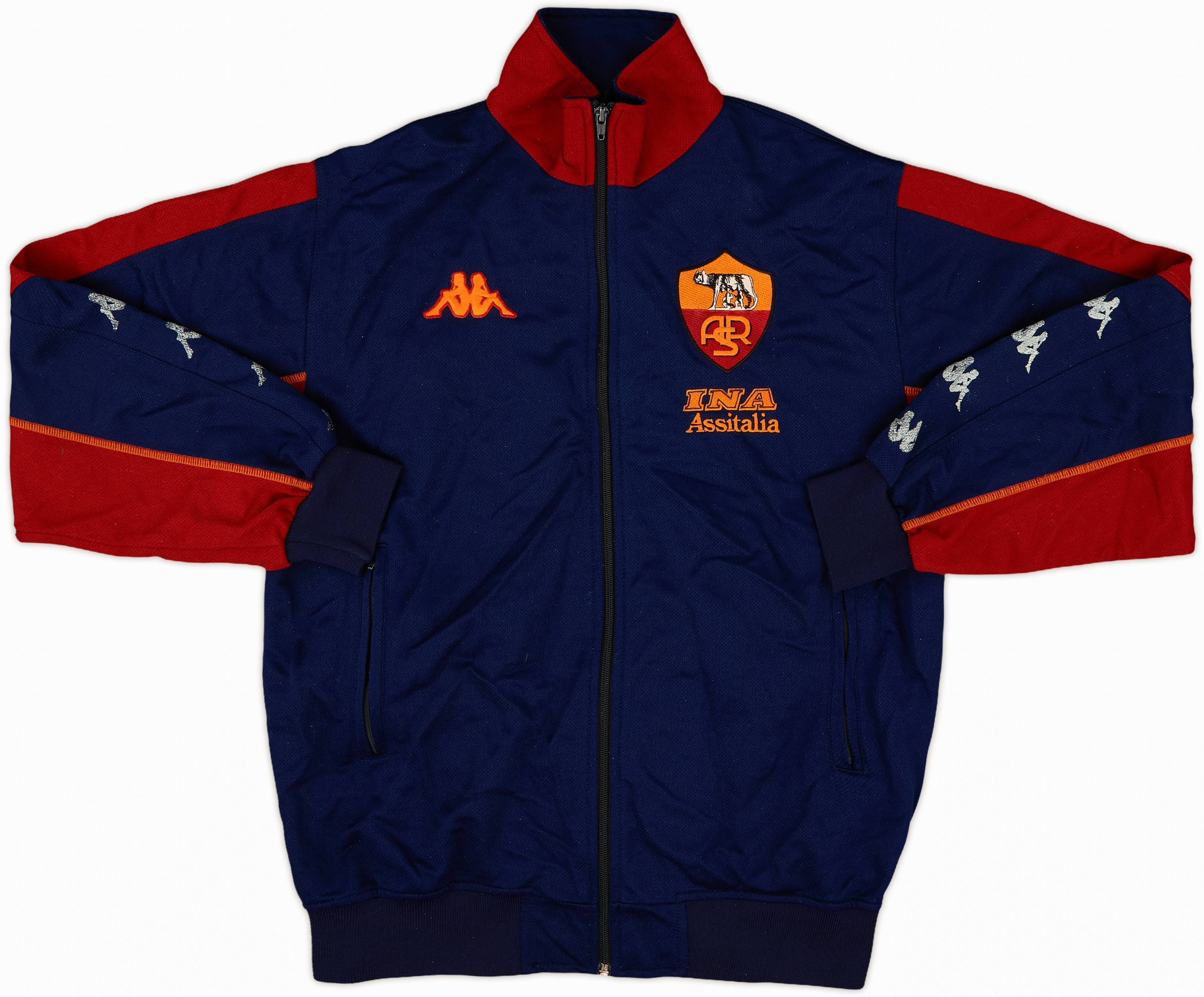2002-03 Roma Kappa Track Jacket - 8/10 - (M)