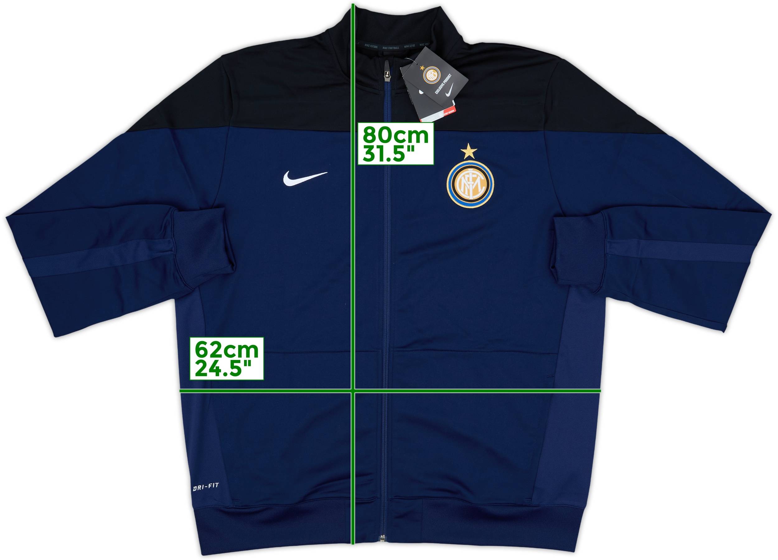 2013-14 Inter Milan Nike Track Jacket (XL)