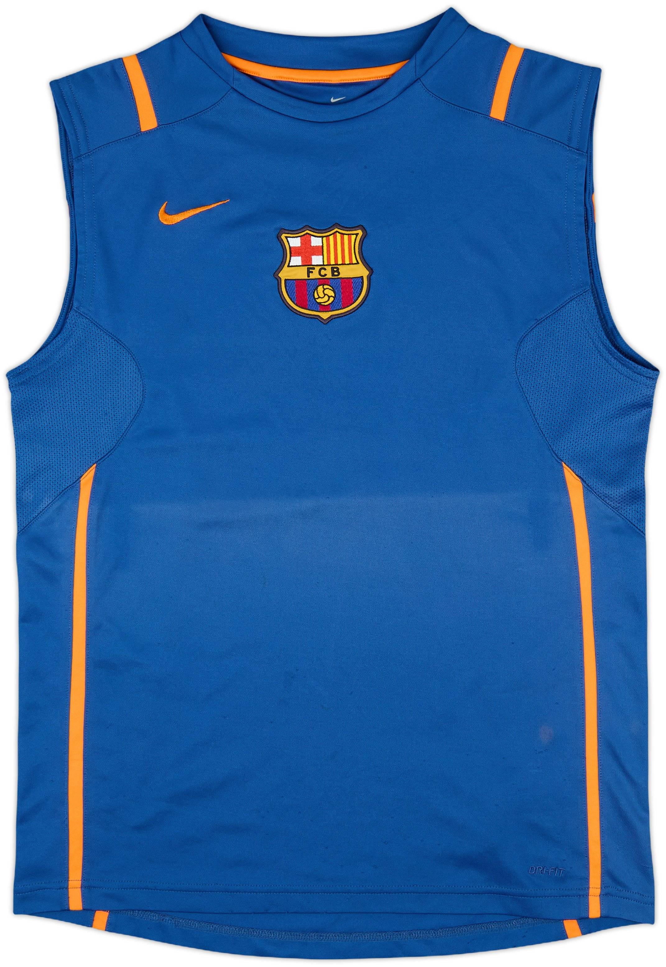 2006-07 Barcelona Nike Training Vest - 9/10 - (S)