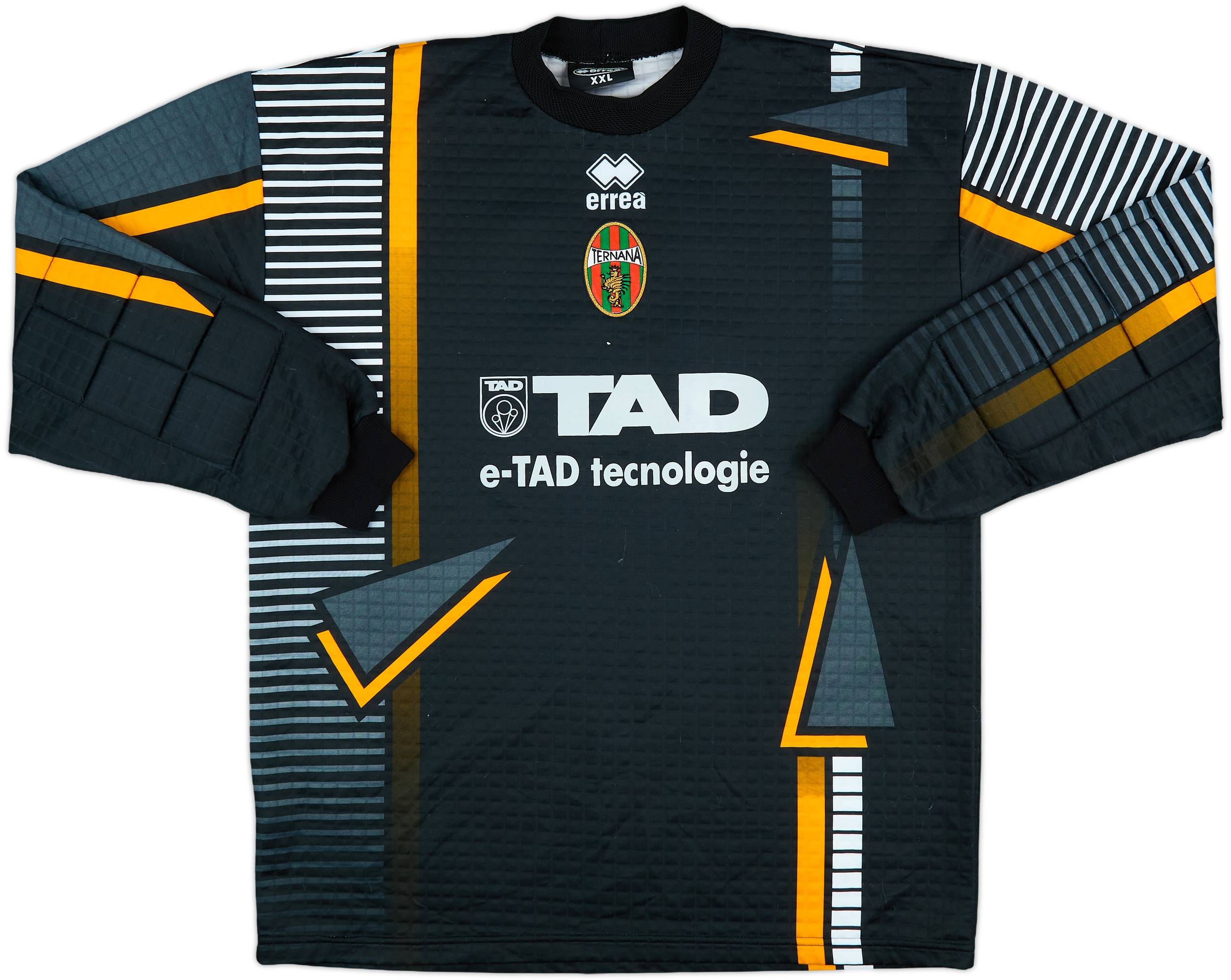 2001-02 Ternana Match Issue GK Shirt #12