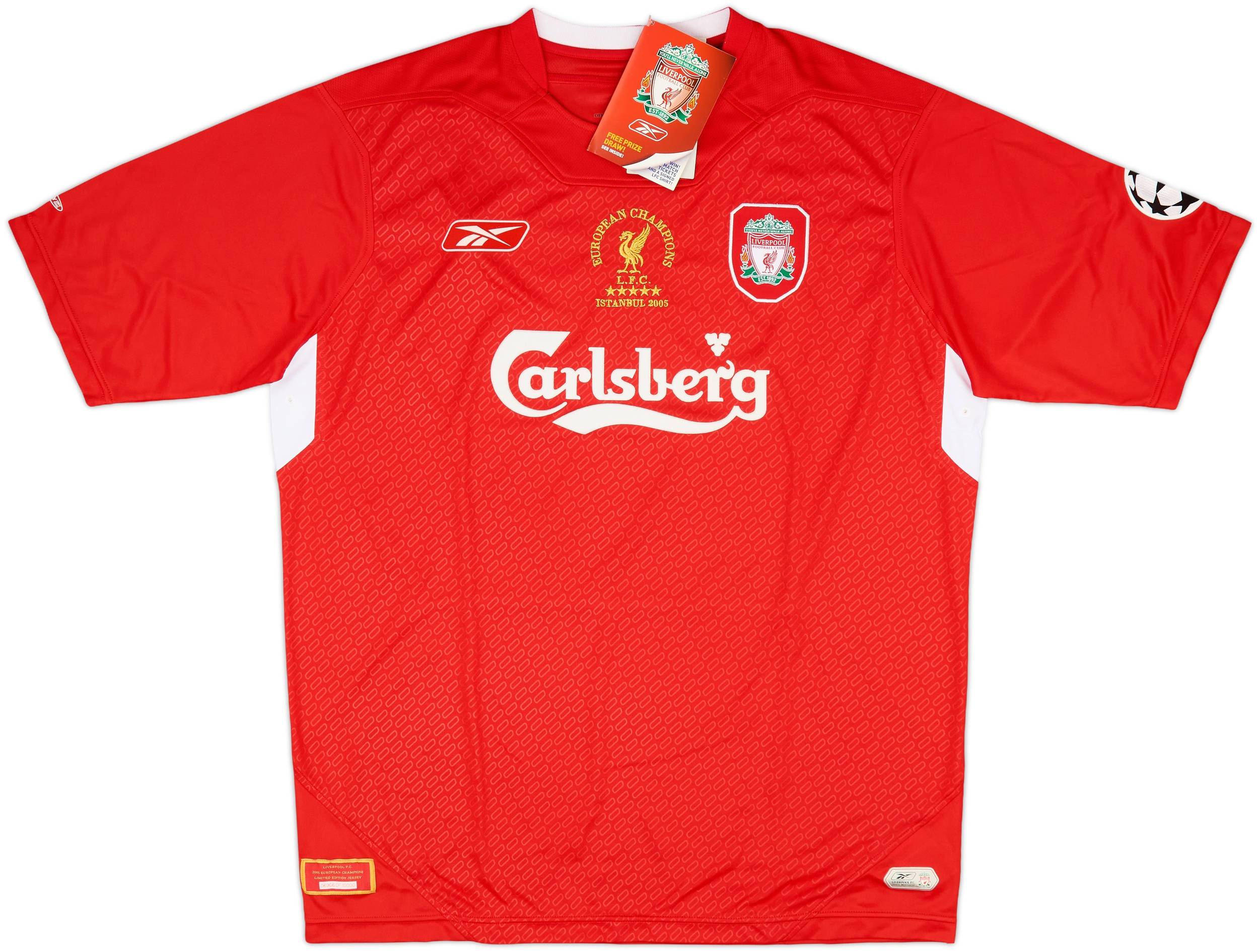 2004-06 Liverpool Limited Edition Home Shirt 06906/10000 (L)