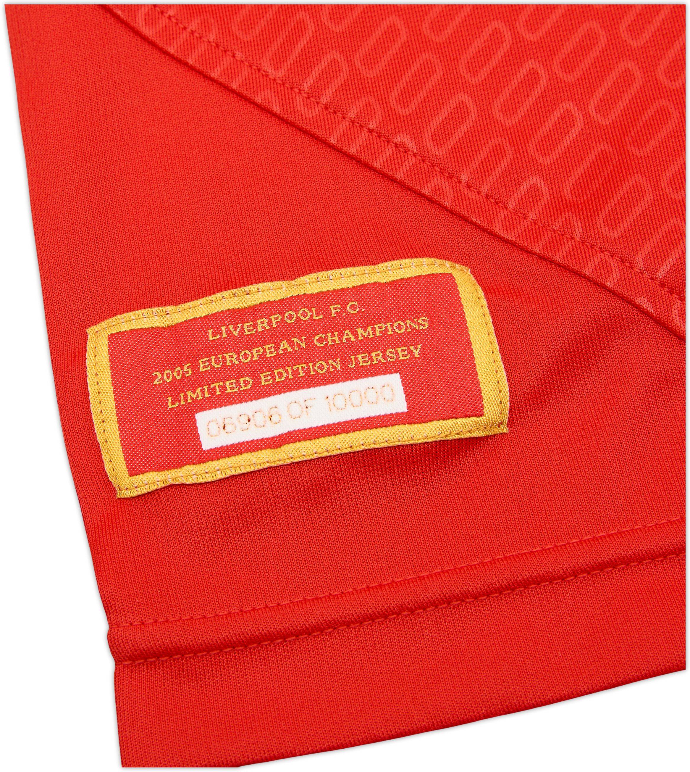 2004-06 Liverpool Limited Edition Home Shirt 06906/10000 (L)