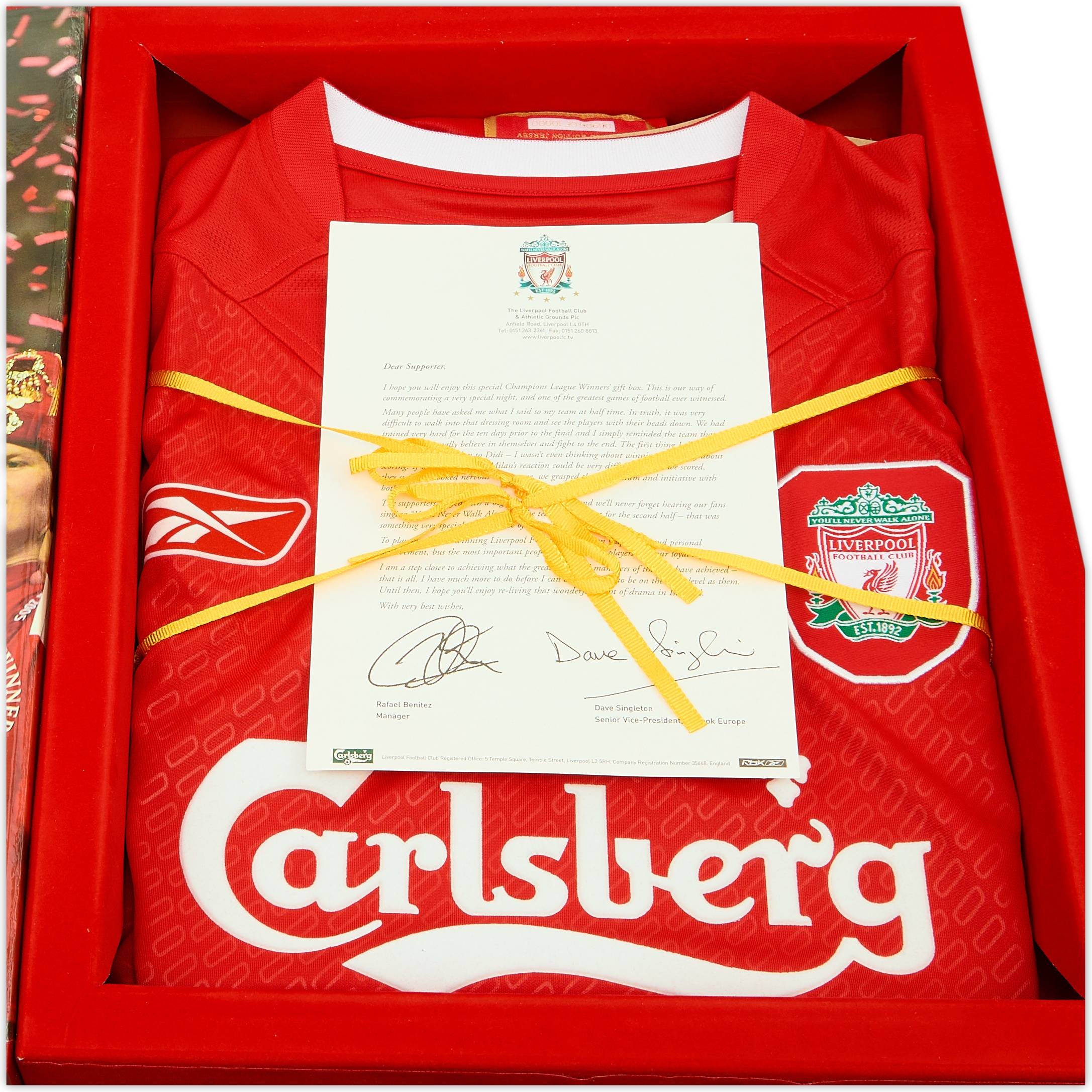 2004-06 Liverpool Limited Edition Home Shirt 06906/10000 (L)