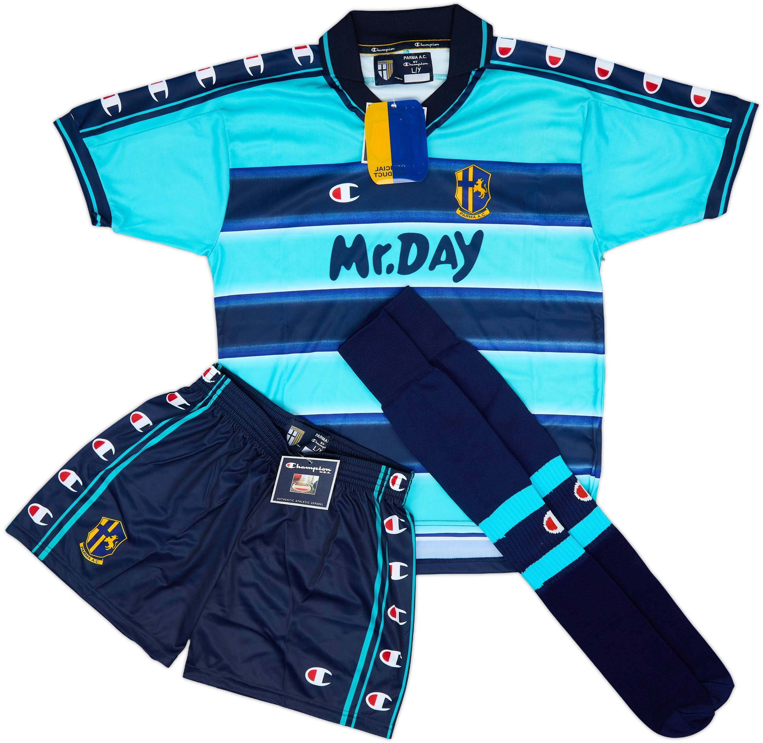 2000-01 Parma GK Full Kit (L.Boys)