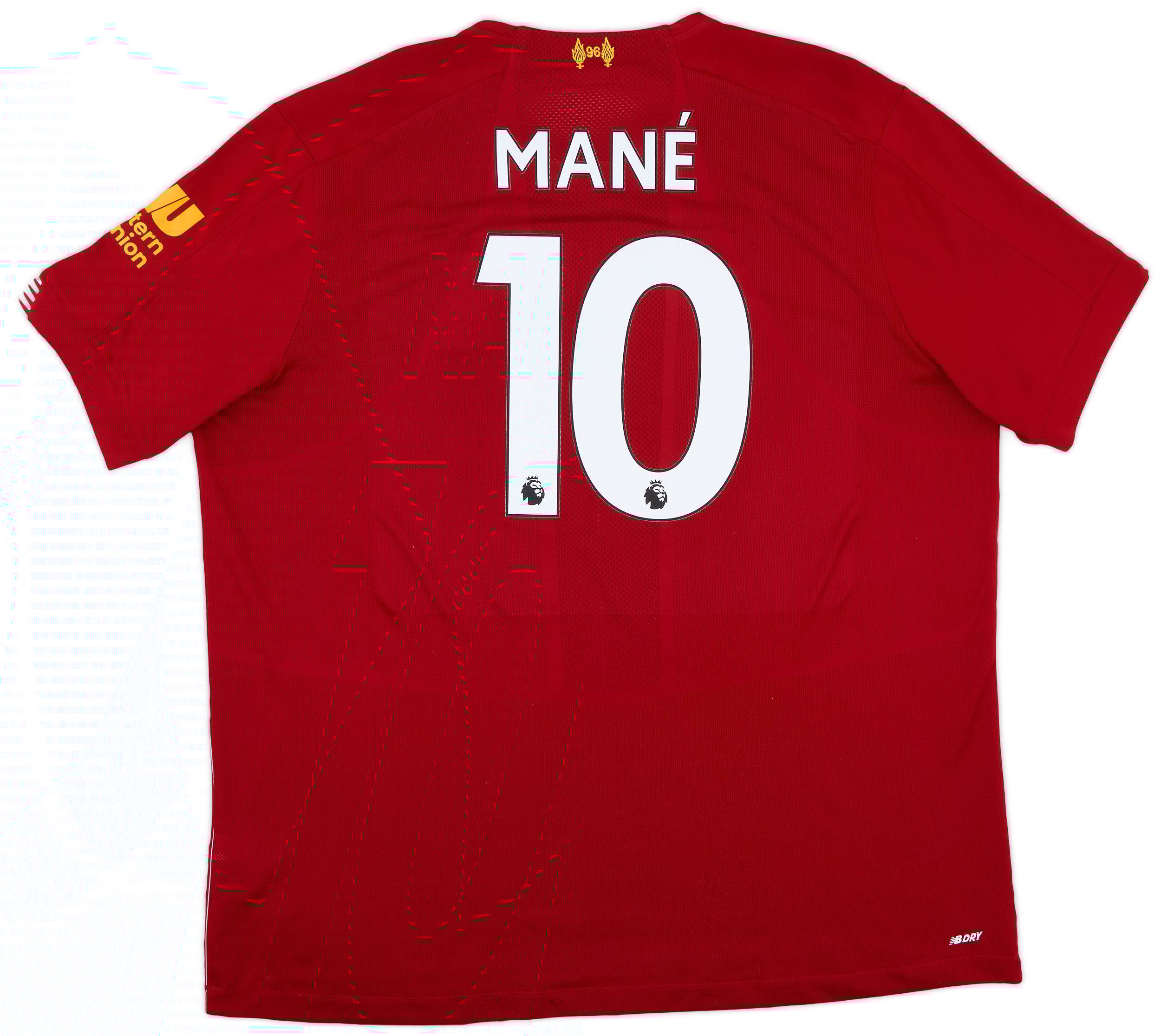 2019-20 Liverpool Home Shirt Mane #10 - 6/10 - (XXL)