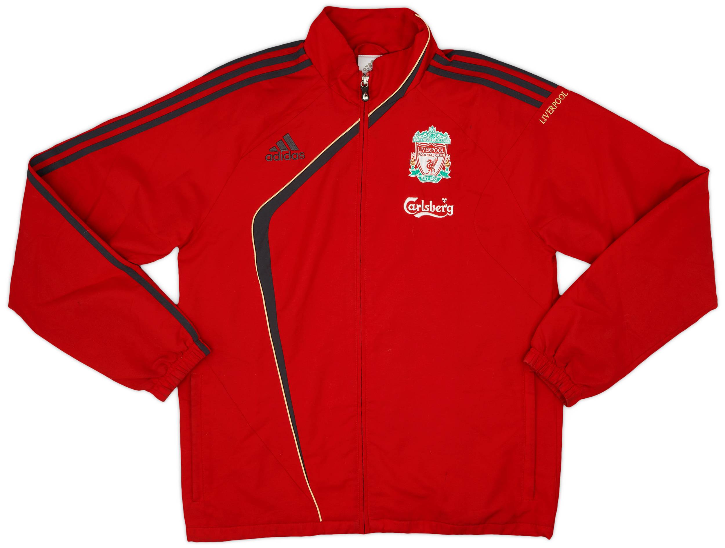 2009-10 Liverpoool adidas Track Jacket - 9/10 - (M/L)