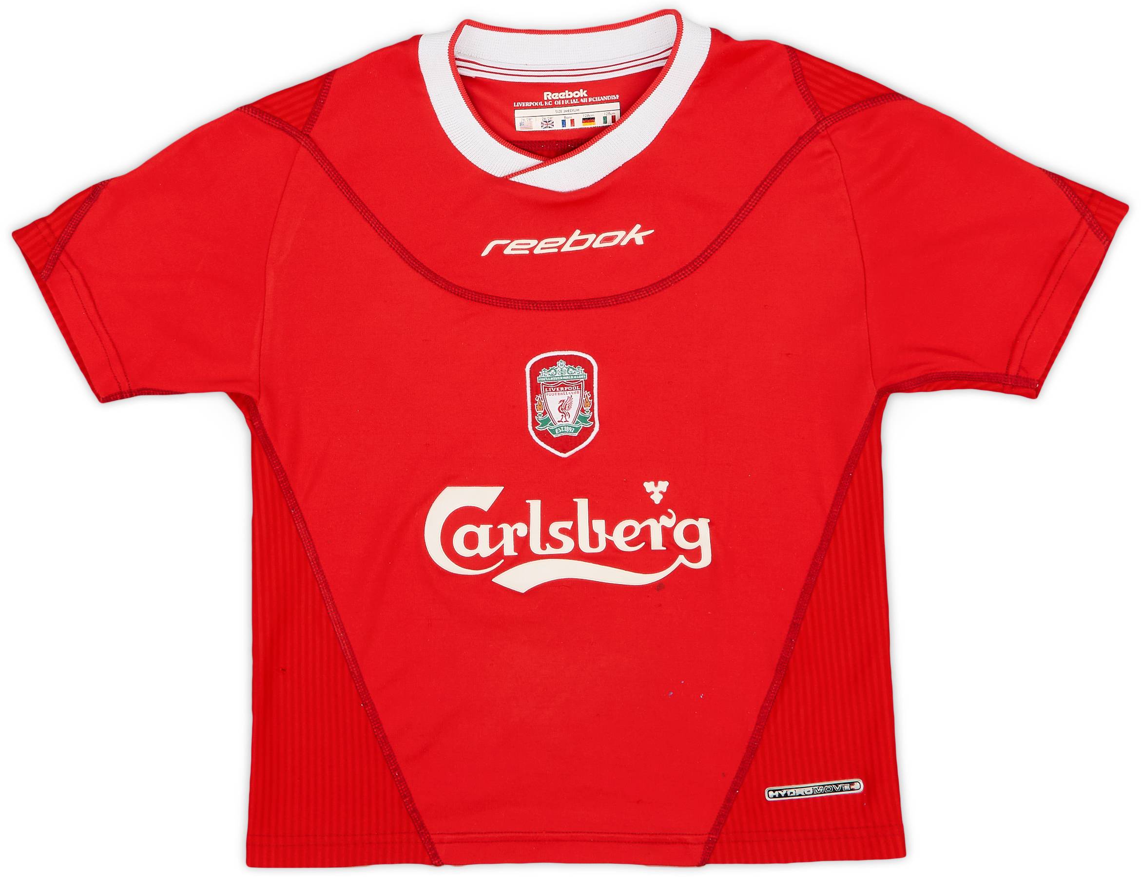 2002-04 Liverpool Home Shirt - 5/10 - (M.Boys)