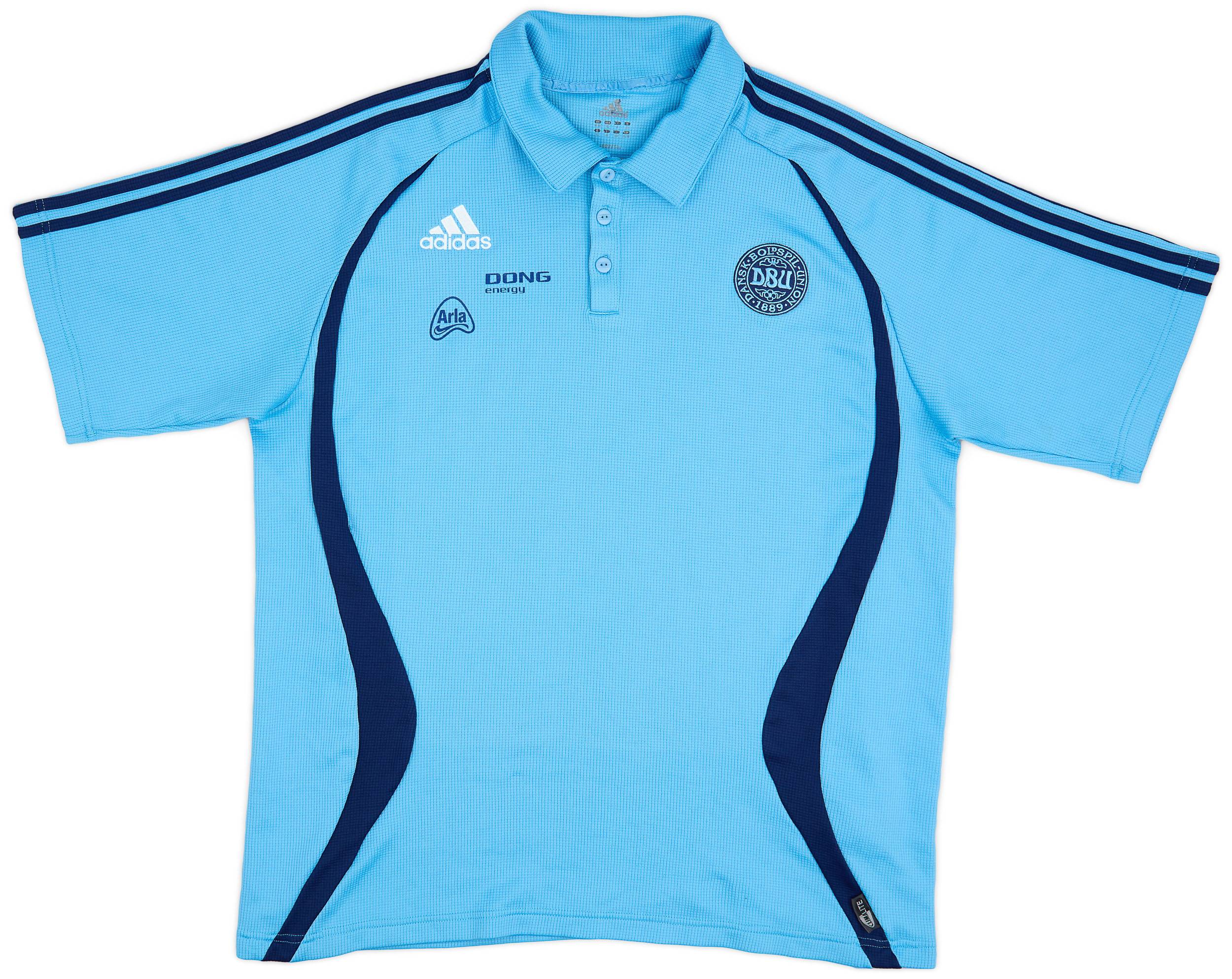 2004-06 Denmark adidas Polo Shirt - 8/10 - (XXL)