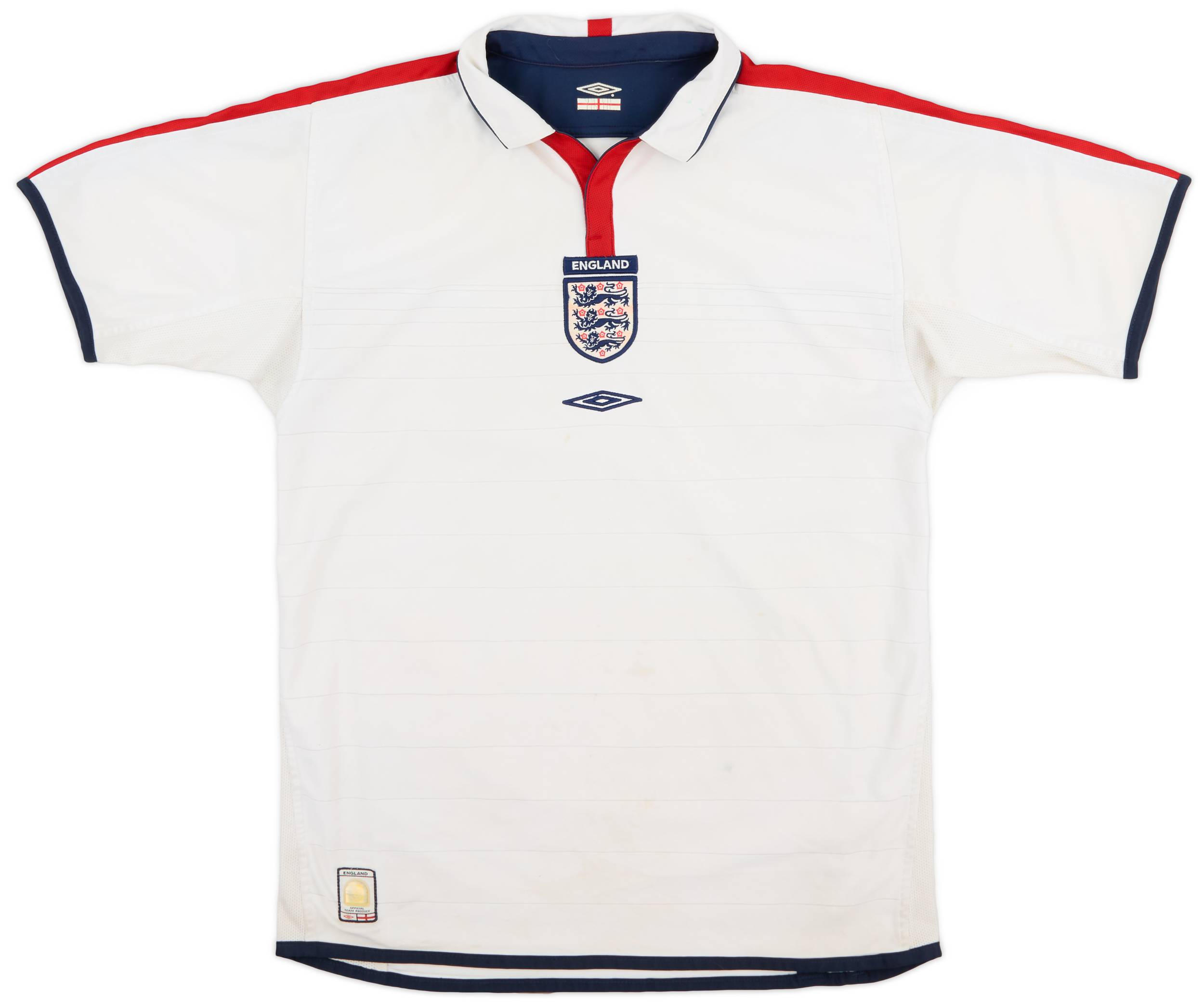 2003-05 England Home Shirt - 5/10 - (M)