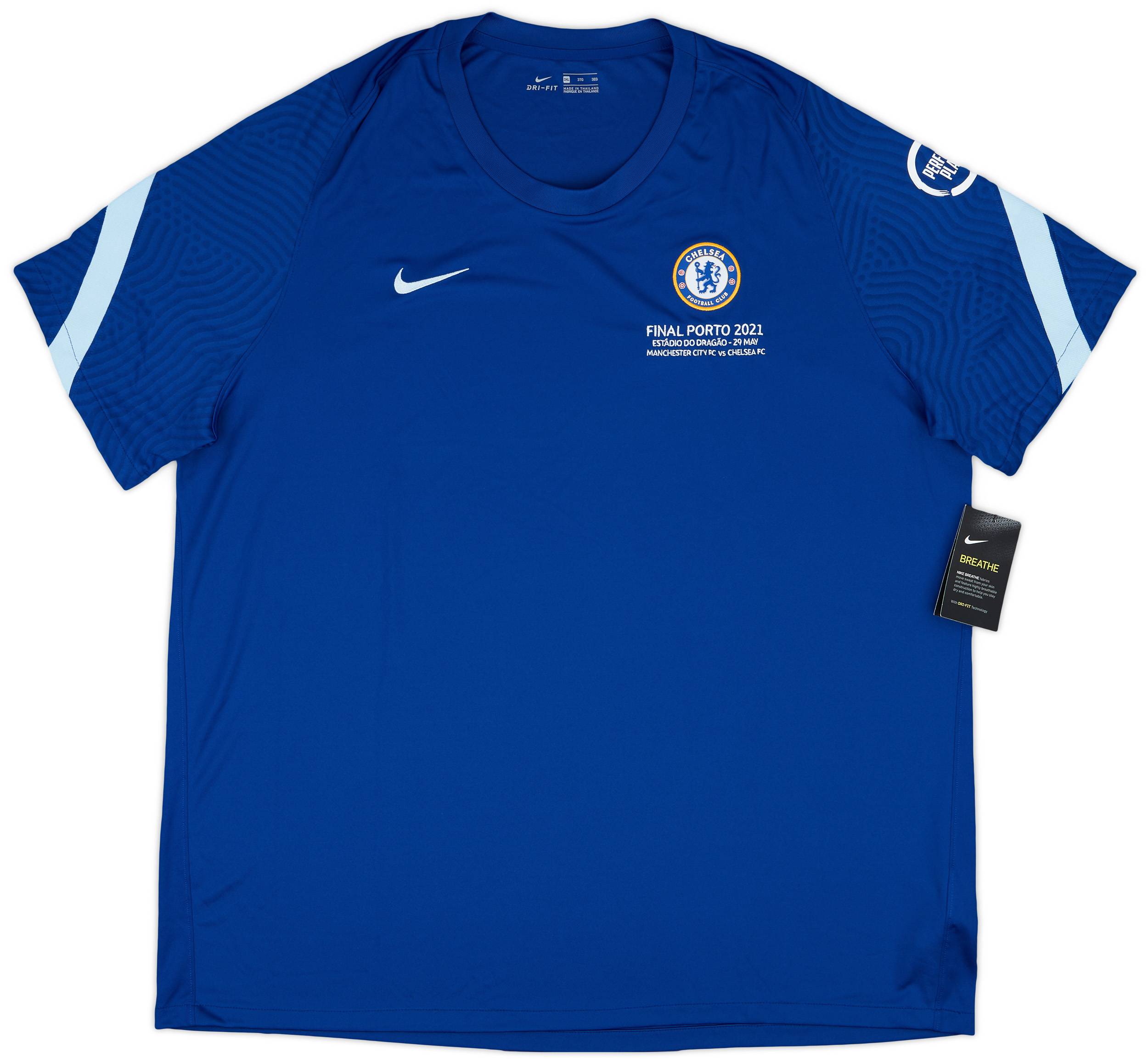 2021 Chelsea Staff Issue Champions League Final Training Shirt