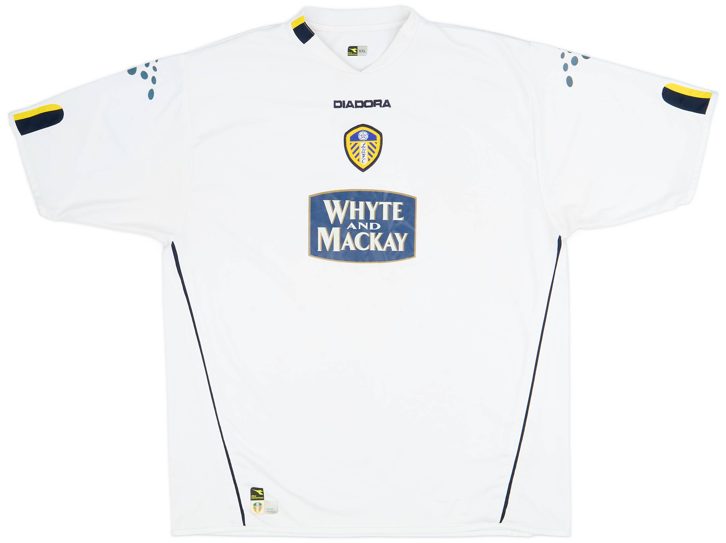2004-05 Leeds United Home Shirt - 7/10 - (XXL)