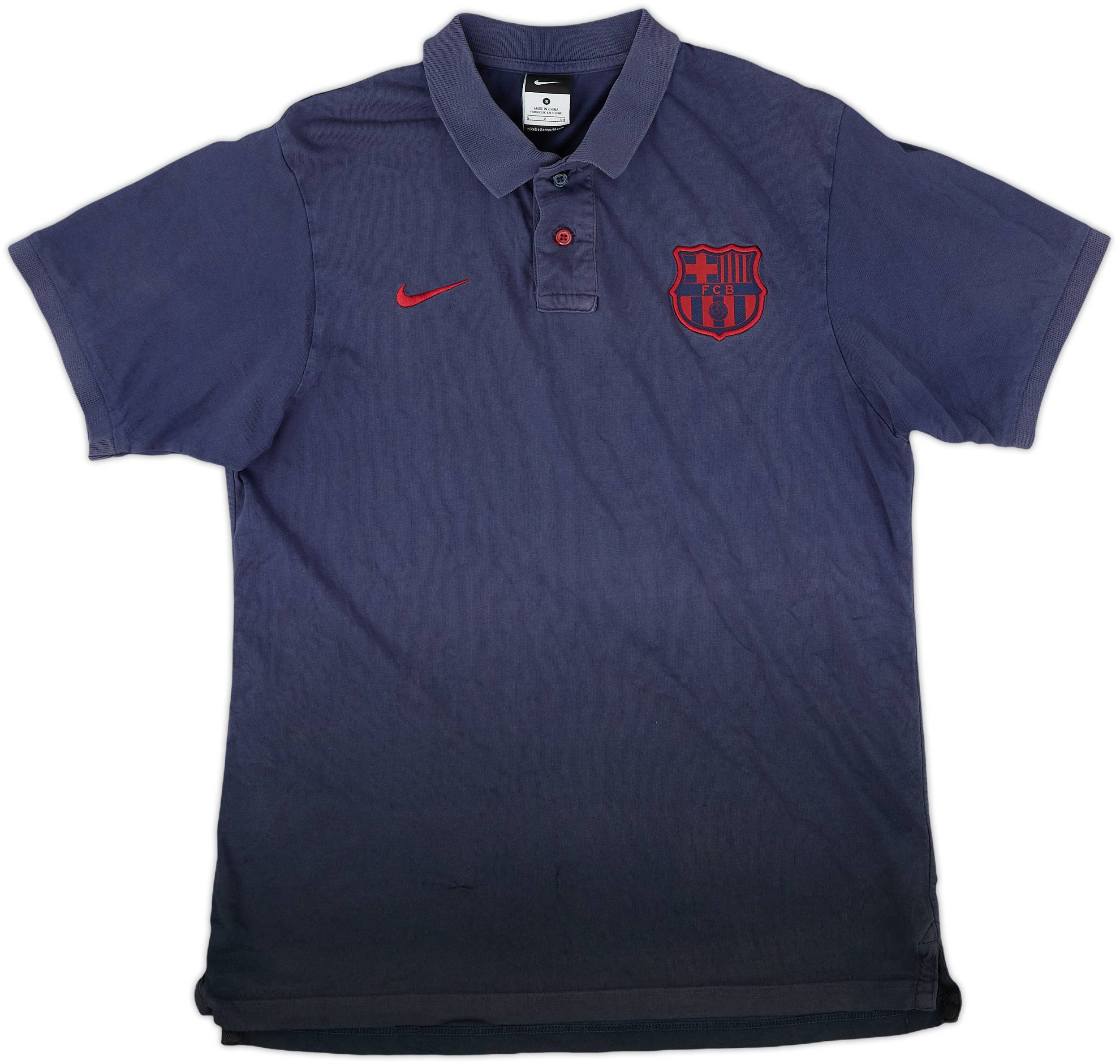 2013-14 Barcelona Nike Polo Shirt - 8/10 - (S)