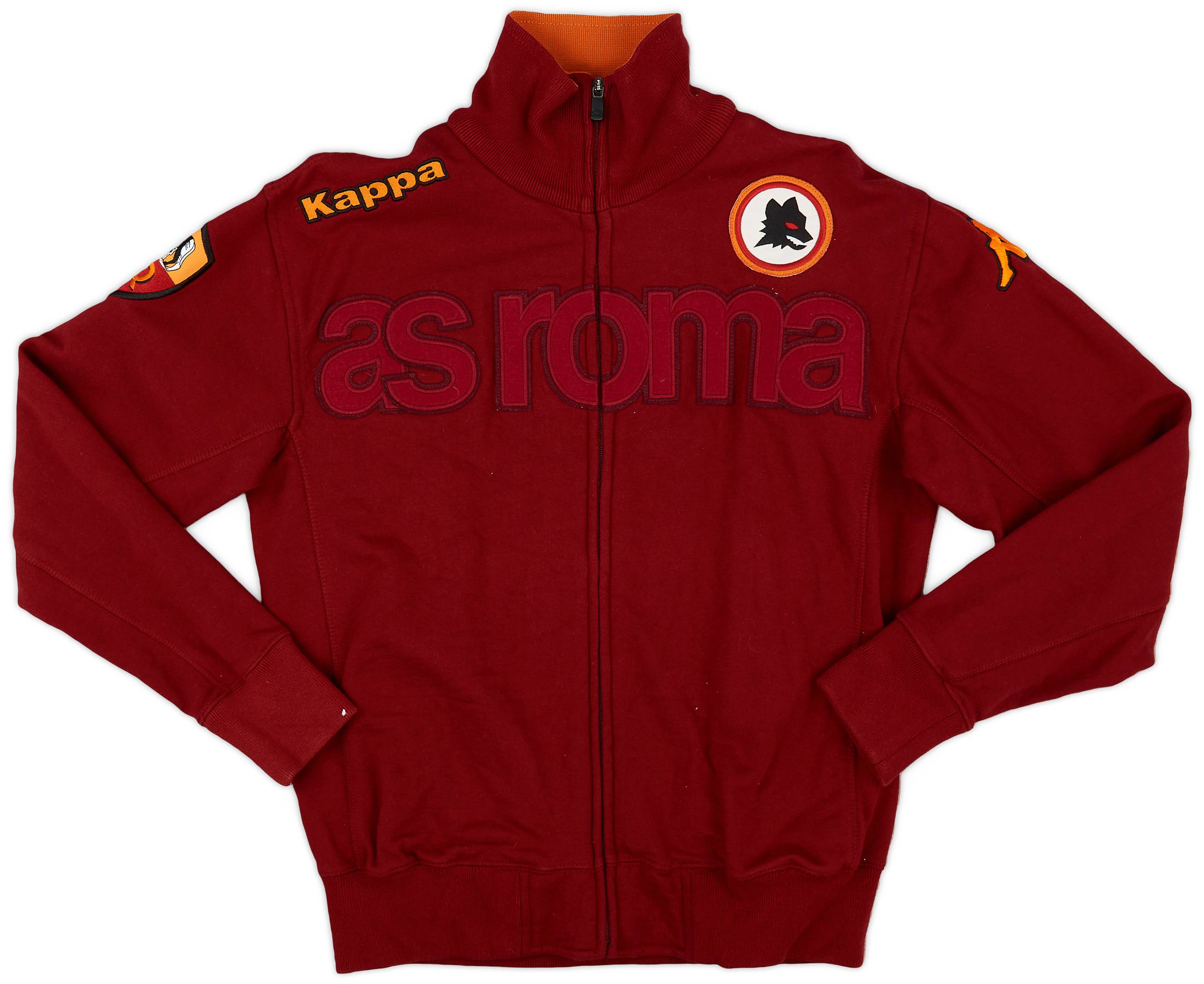 2010-11 Roma Kappa Track Jacket - 9/10 - (XL.Boys)