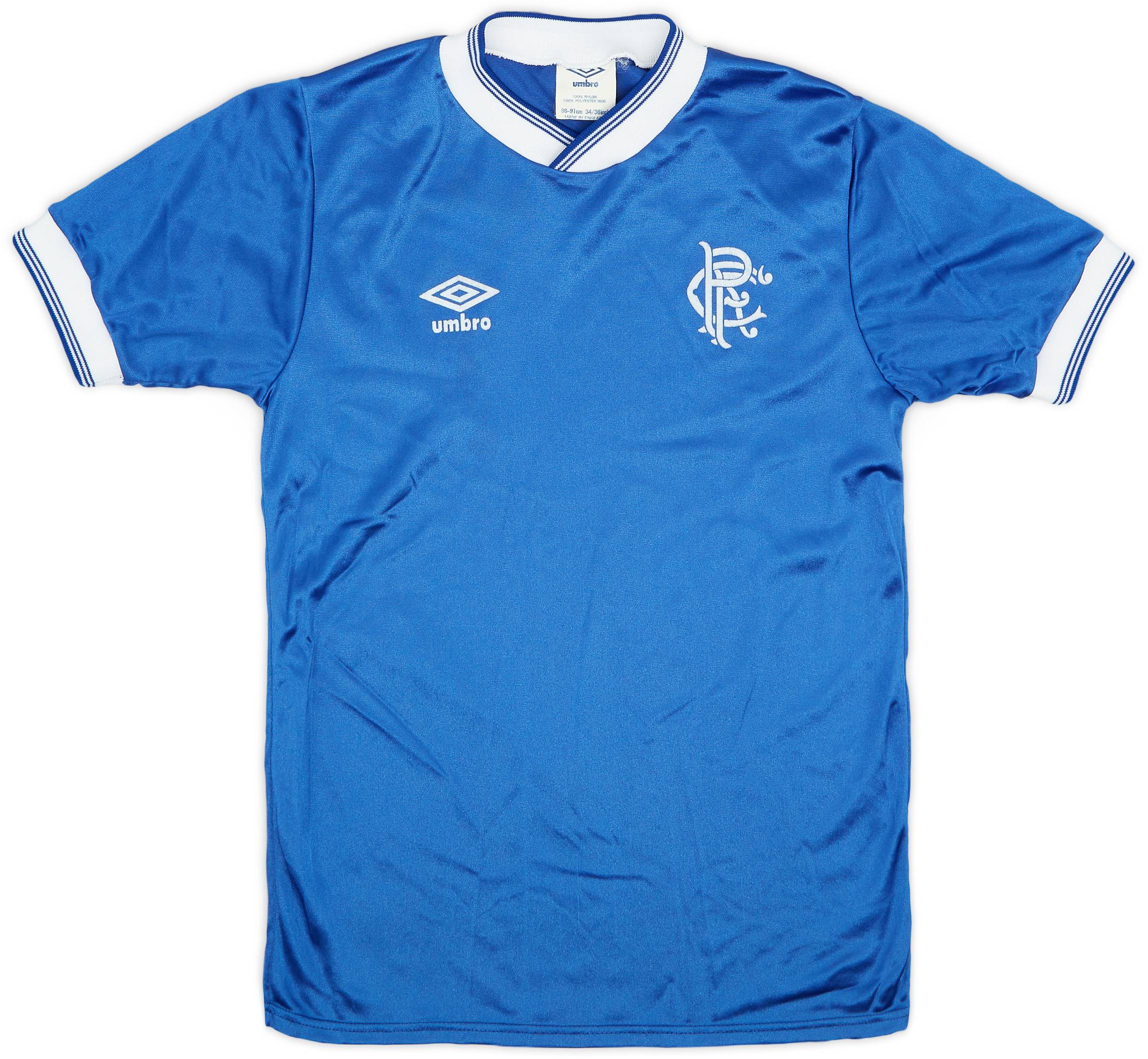 1984-87 Rangers Home Shirt - 9/10 - (S)