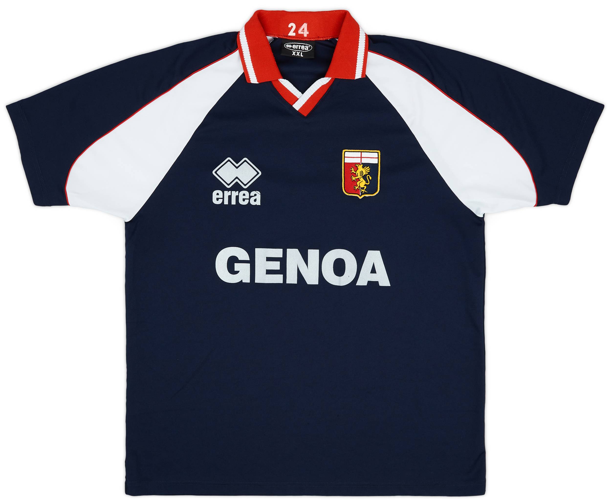 1994-95 Genoa Errea Training Shirt - 8/10 - (XXL)