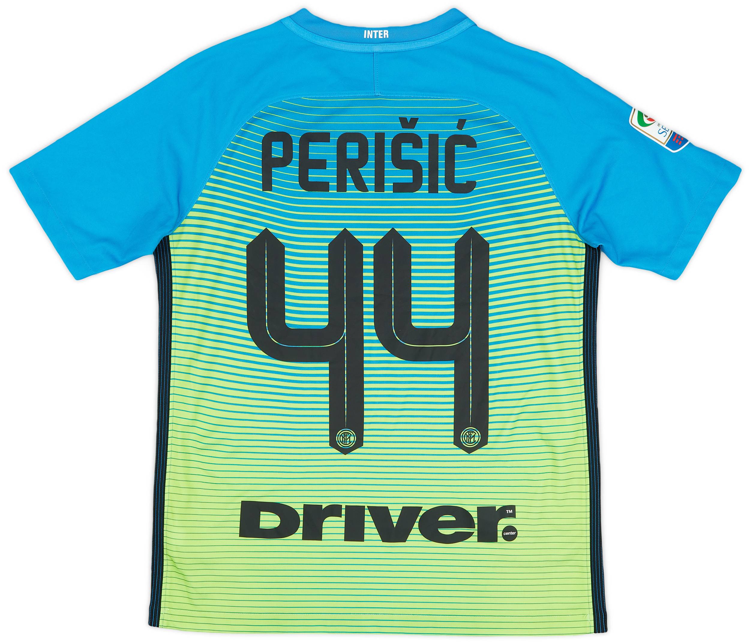 2016-17 Inter Milan Third Shirt Perisic #44 - 9/10 - (XL.Boys)