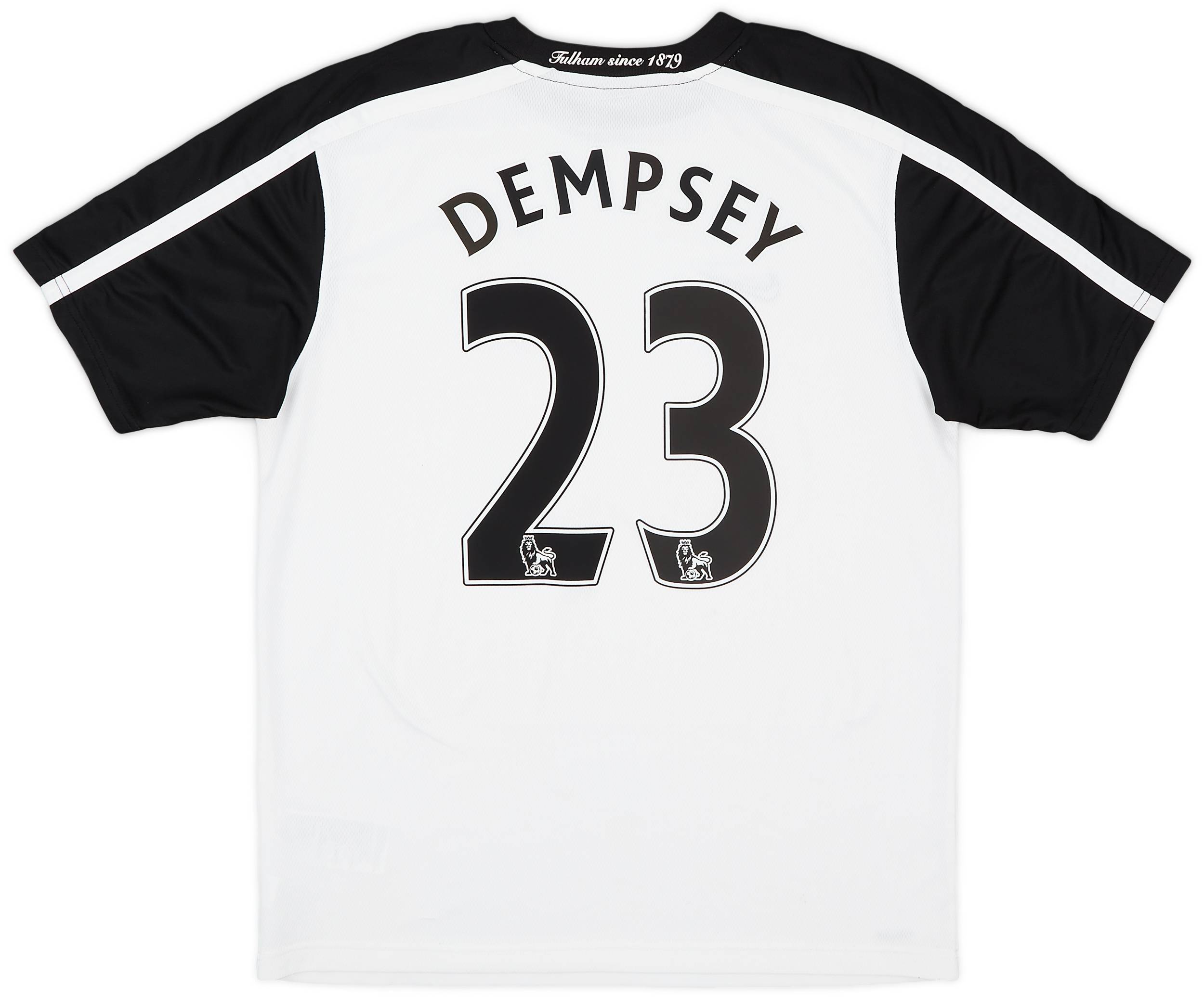 2009-10 Fulham Home Shirt Dempsey #23 - 8/10 - (M)