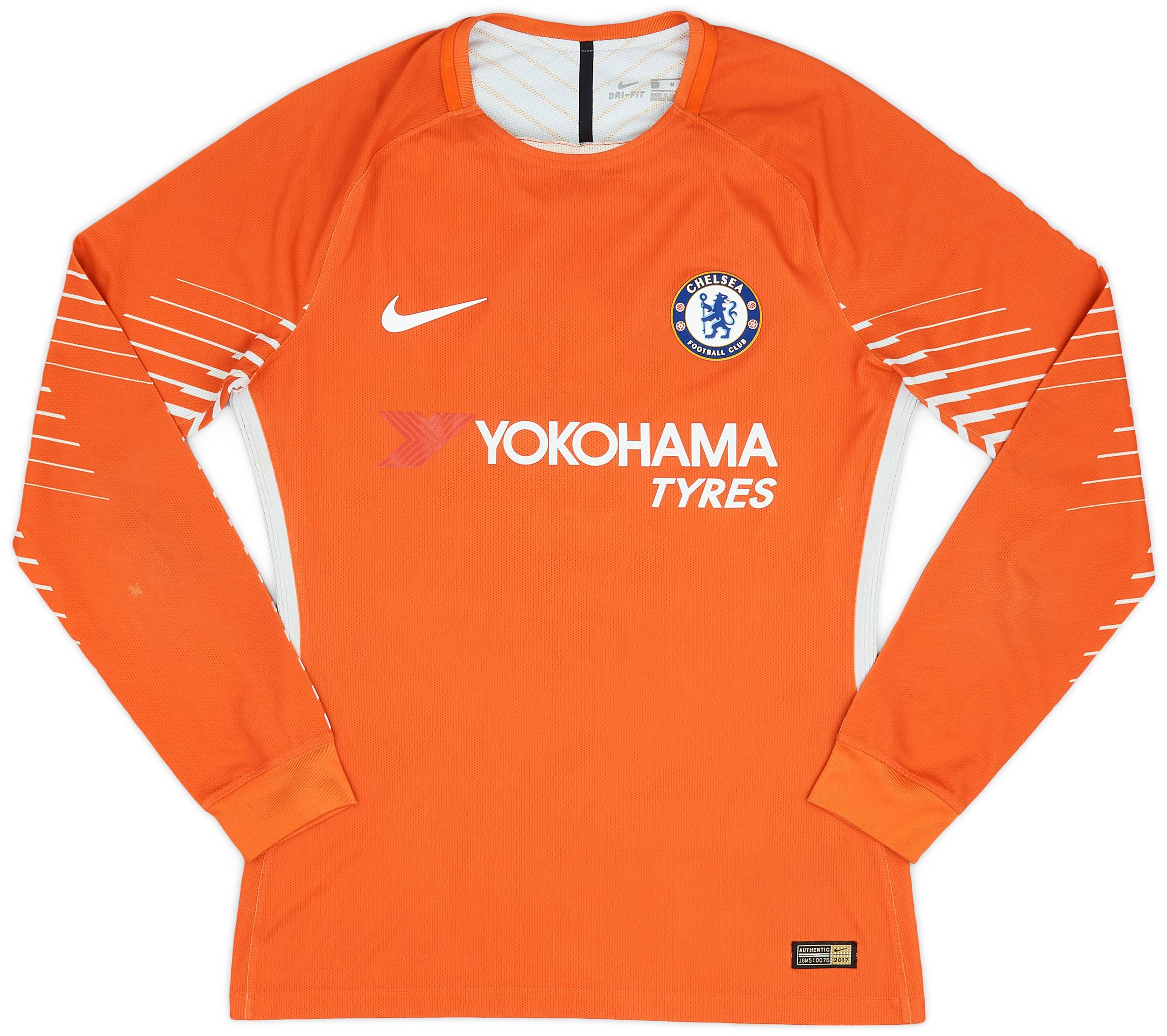2017-18 Chelsea Player Issue GK Shirt #1 - 8/10 - (M)