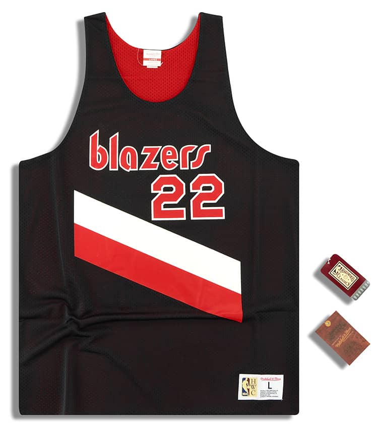 (Amazon) Mitchell & Ness Portland Trail Blazers Drexler #22 Reversible ...
