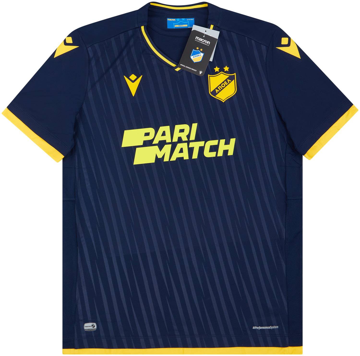 2020-21 APOEL Away Shirt - NEW