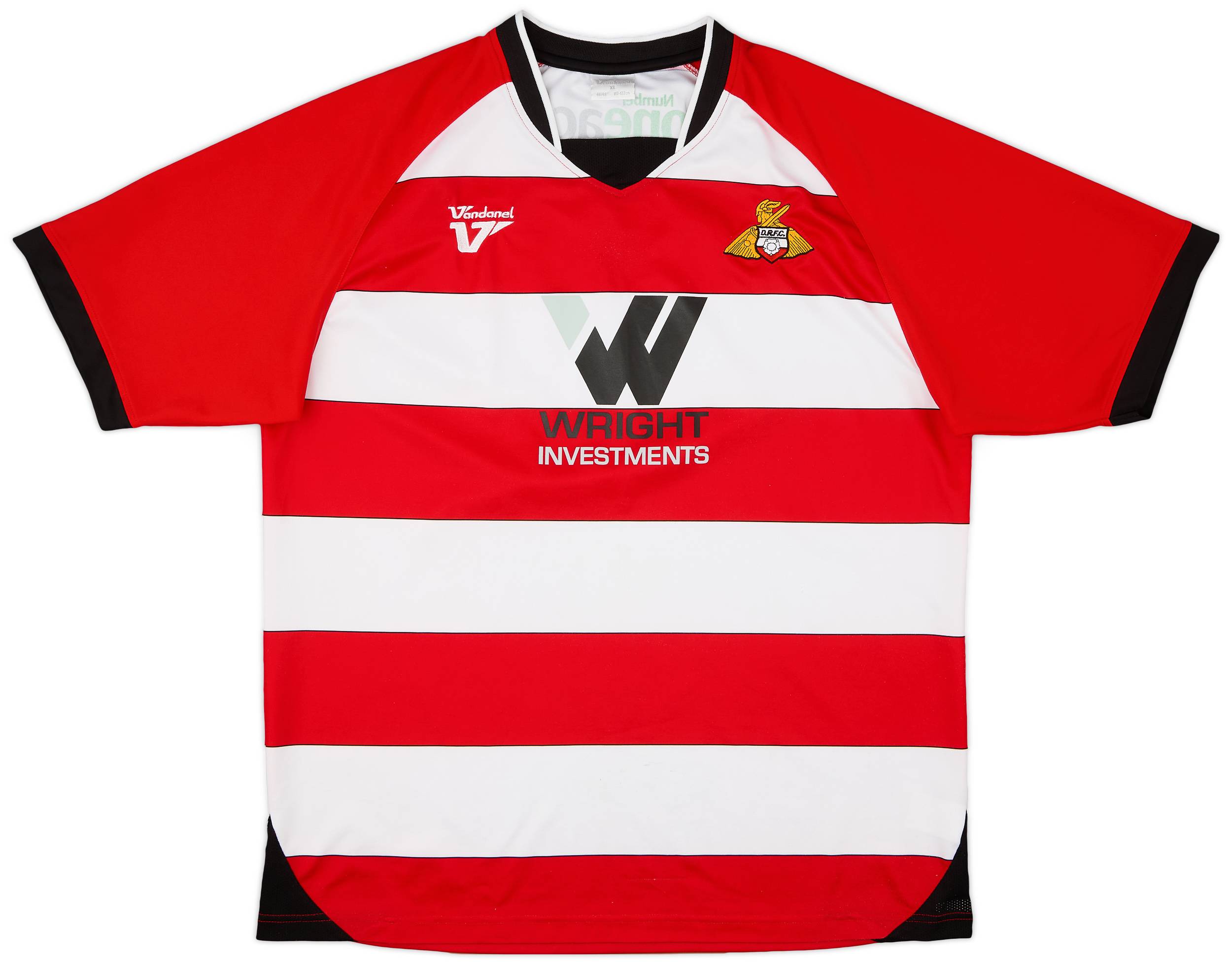 2009-10 Doncaster Rovers Home Shirt - 7/10 - (XL)