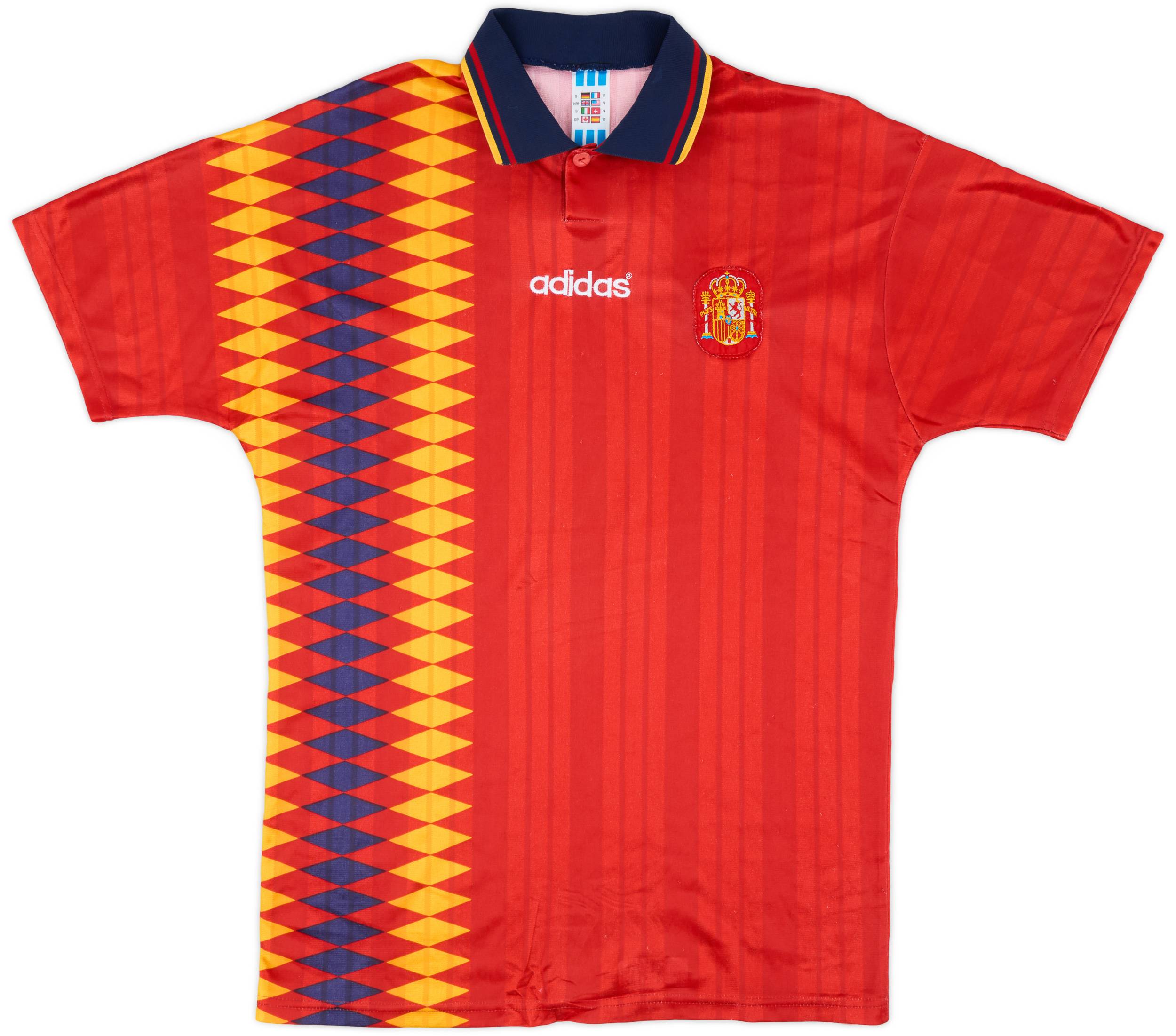 1994-96 Spain Home Shirt - 9/10 - (S)