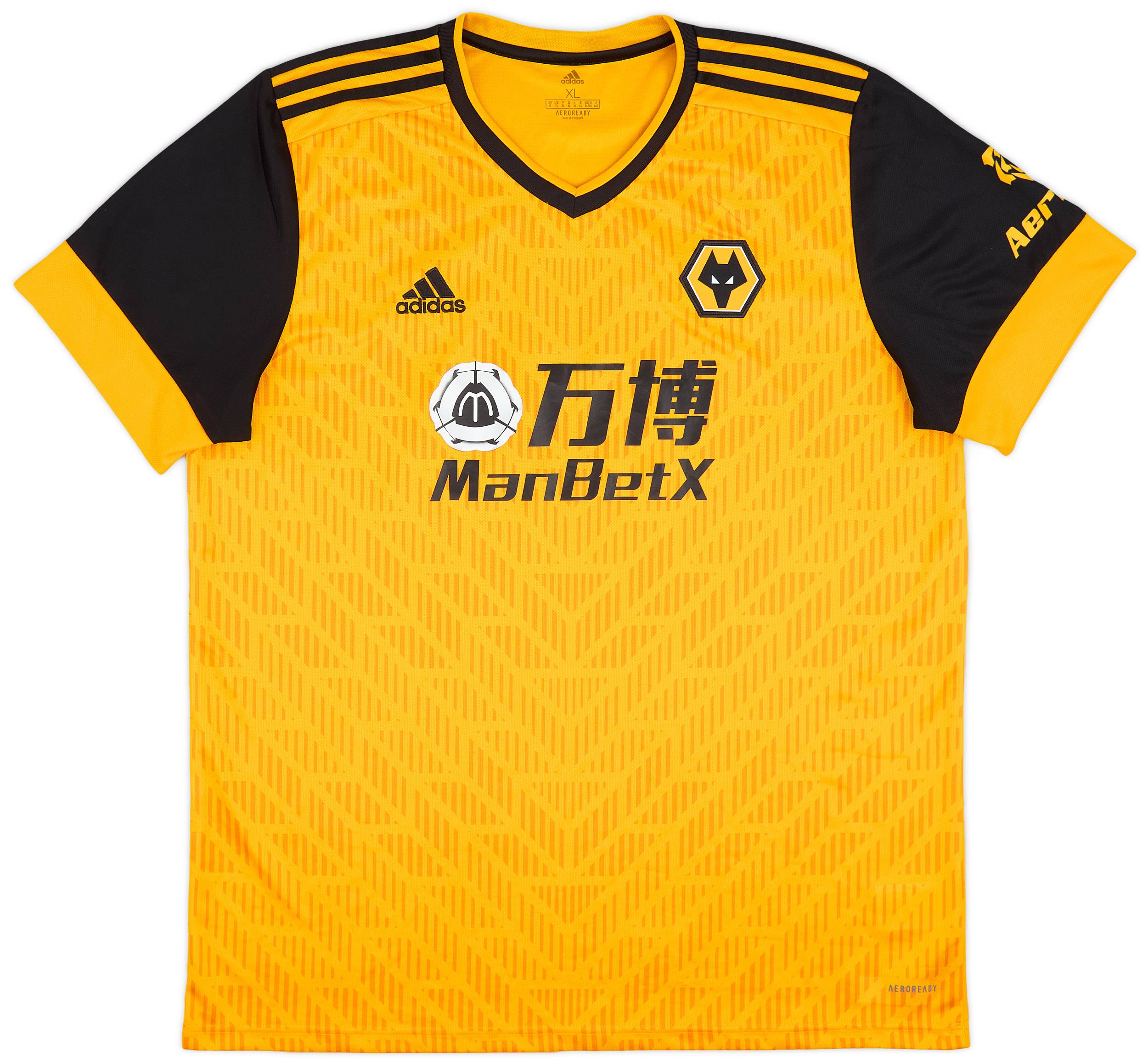 2020-21 Wolves Home Shirt - 10/10 - (XL)