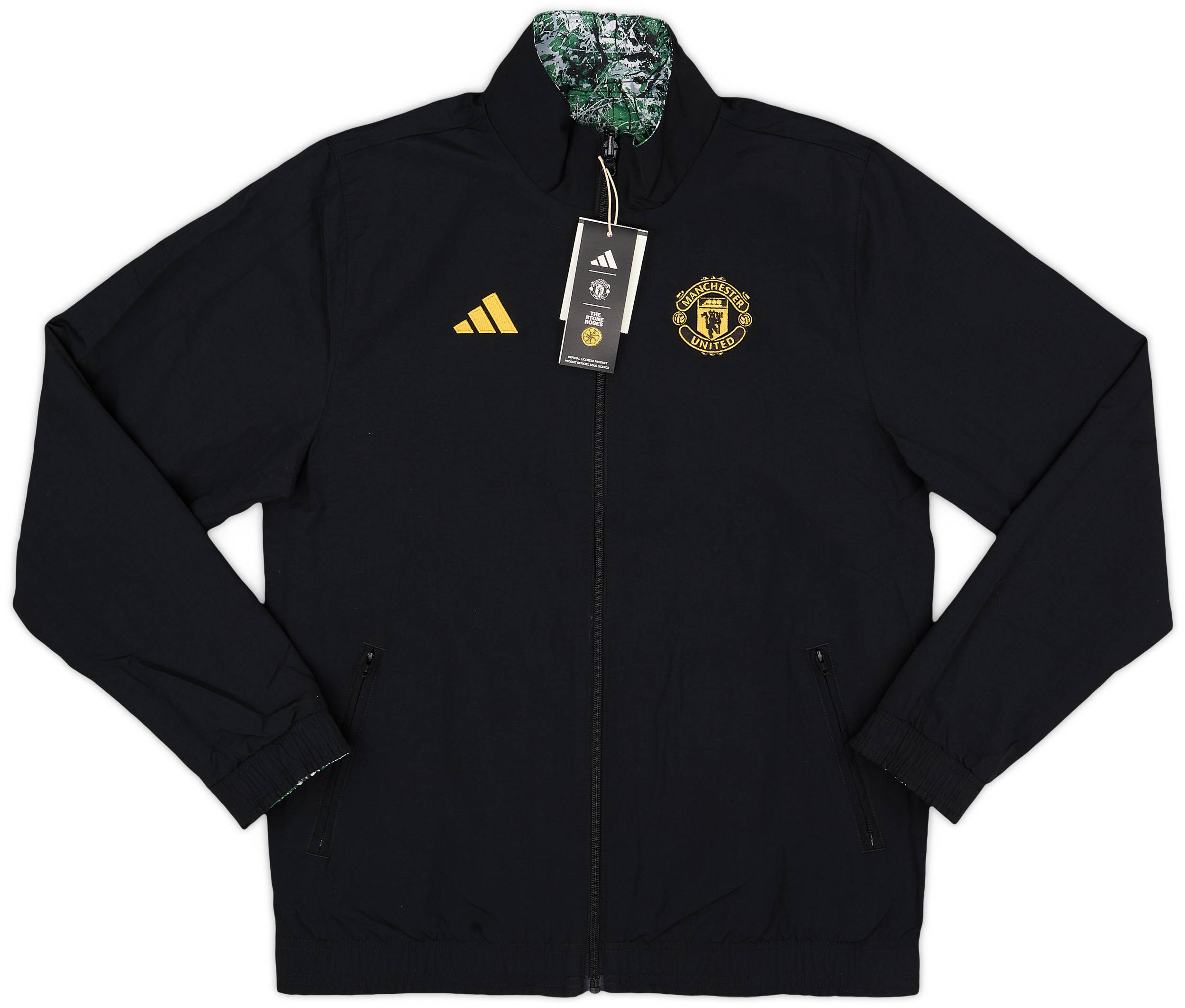 2023-24 Manchester United x adidas x Stone Roses Anthem Reversible ...