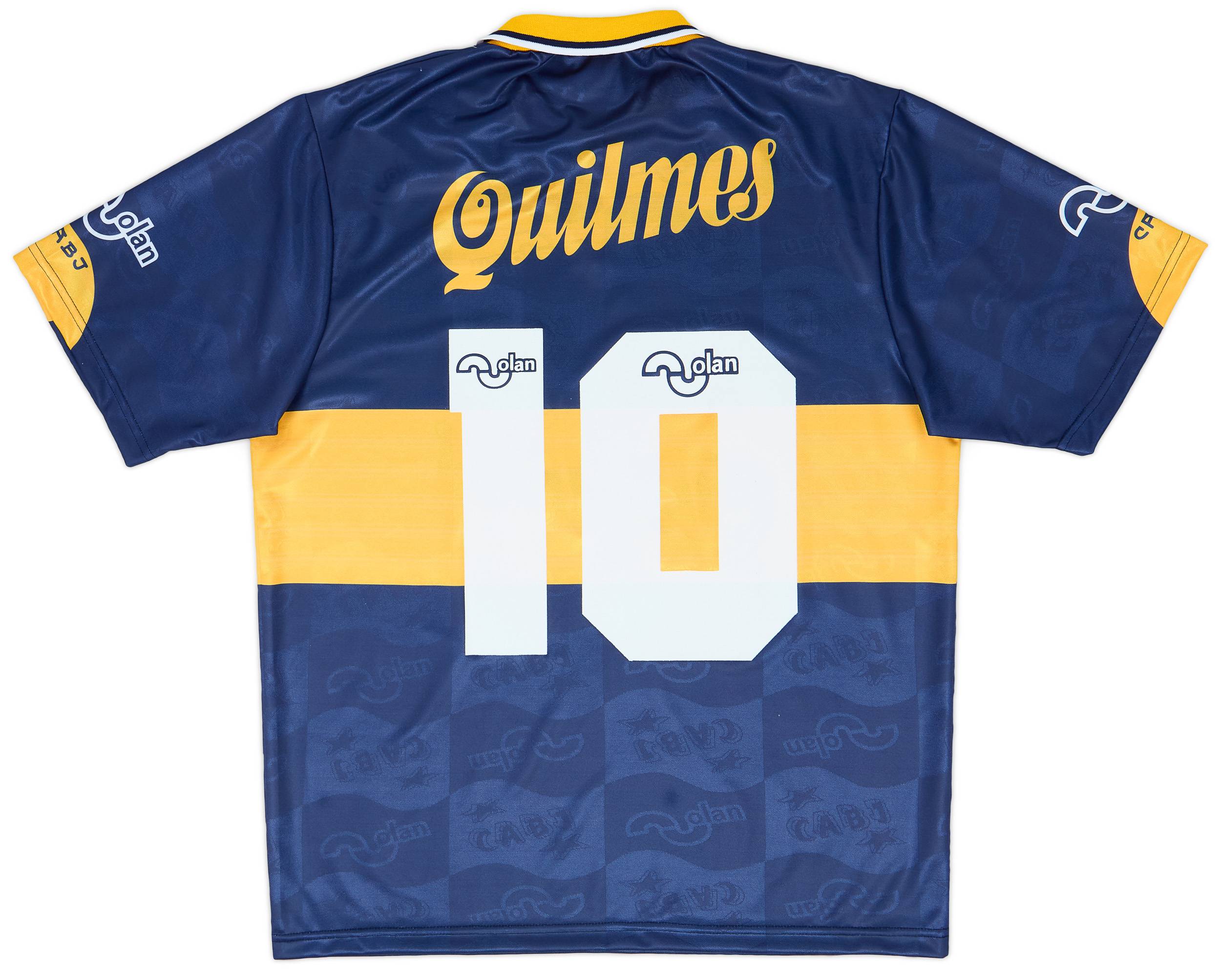 1995-96 Boca Juniors Olan Reissue Home Shirt #10 (Maradona)