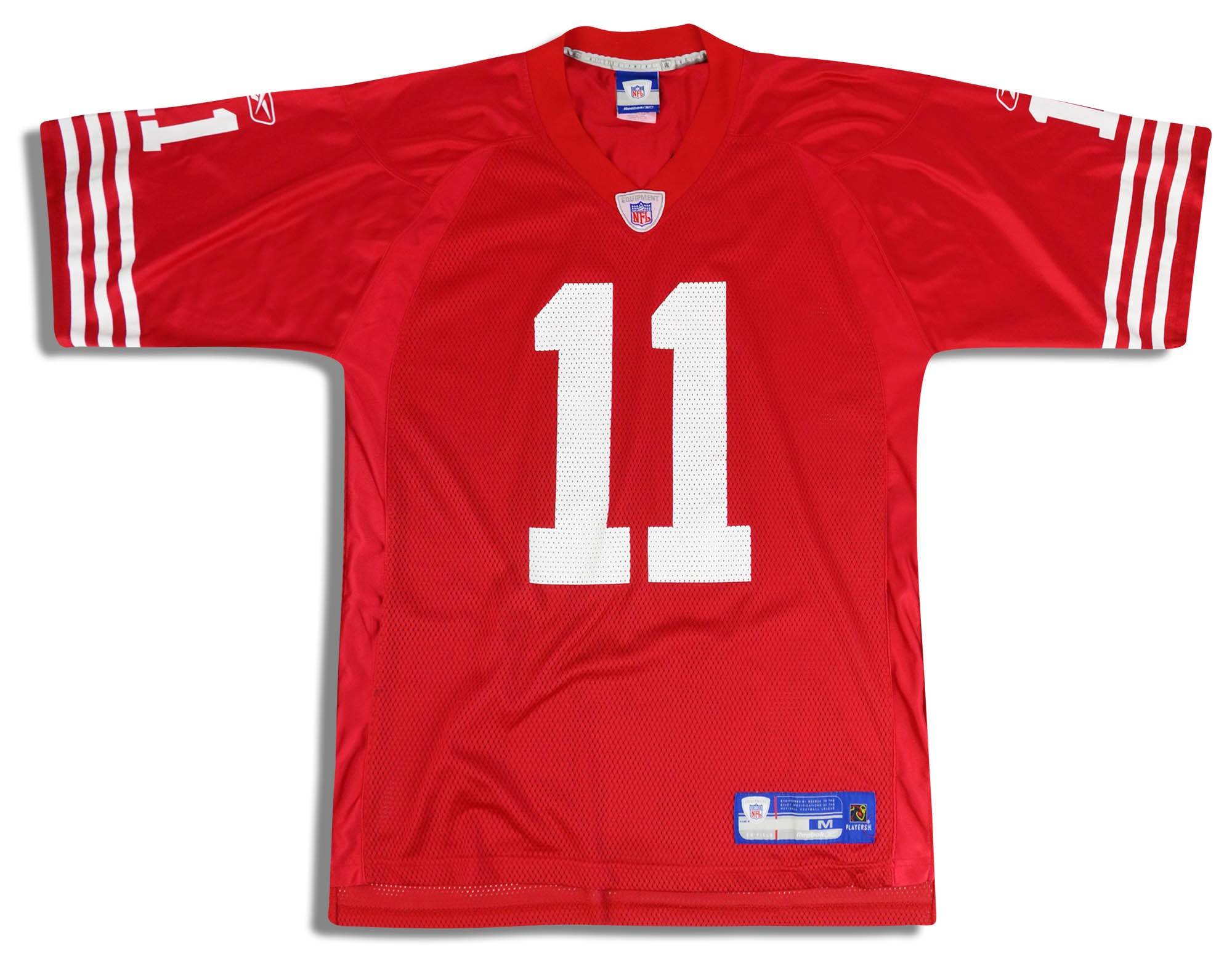 2005-06 San Francisco 49ers Smith #11 Reebok On Field Jersey (Alternate) M