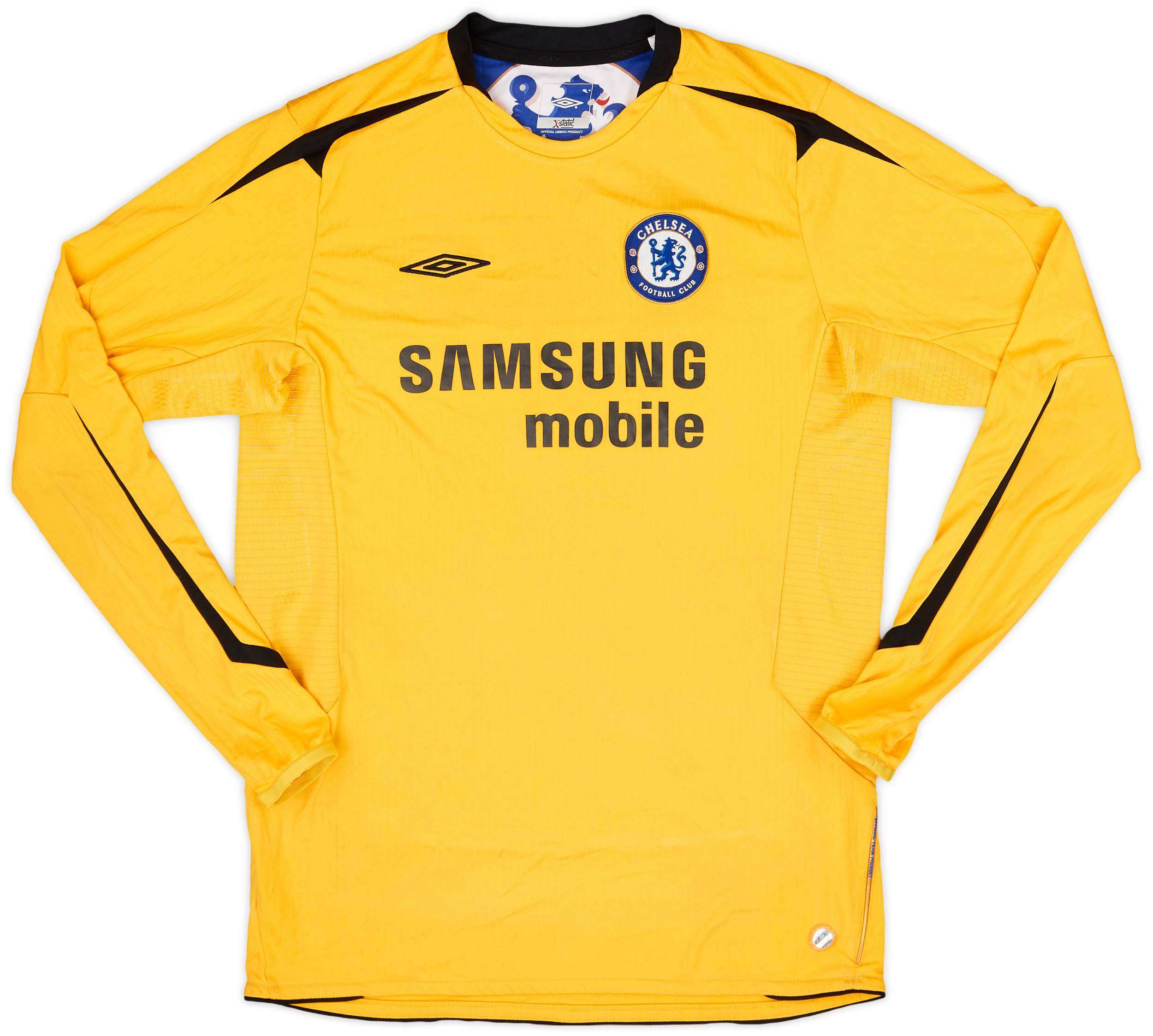 2005-06 Chelsea GK Shirt - 8/10 - (XL.Boys)