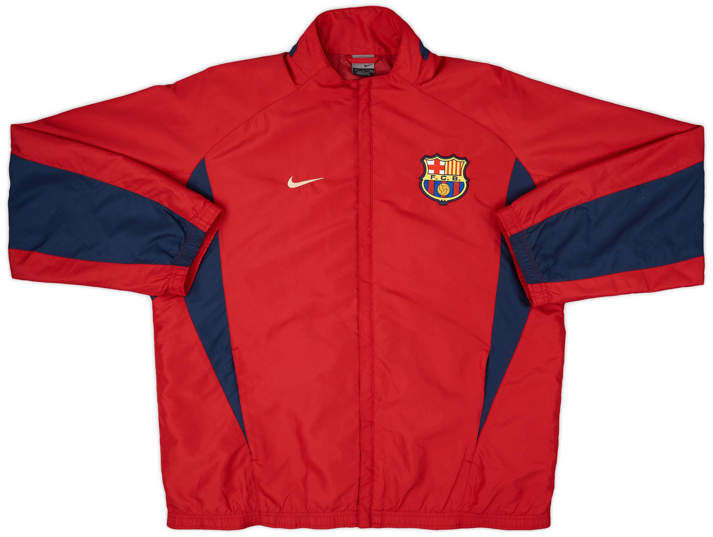 2002-03 Barcelona Nike Track Jacket - 9/10 - (M)