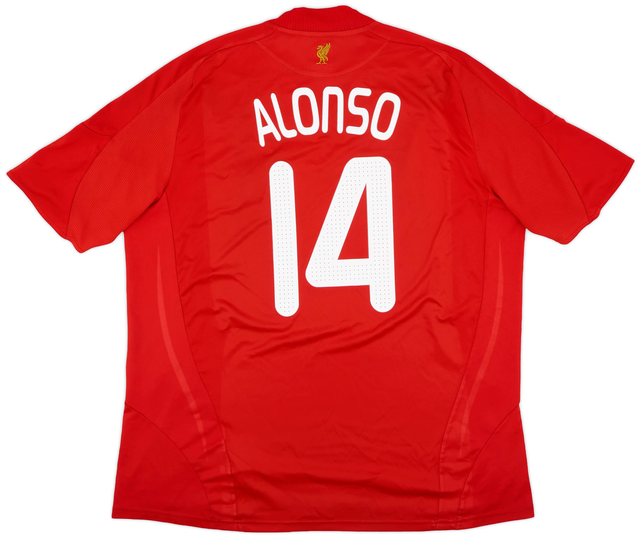 2008-10 Liverpool Home Shirt Alonso #14 - 5/10 - (XXL)