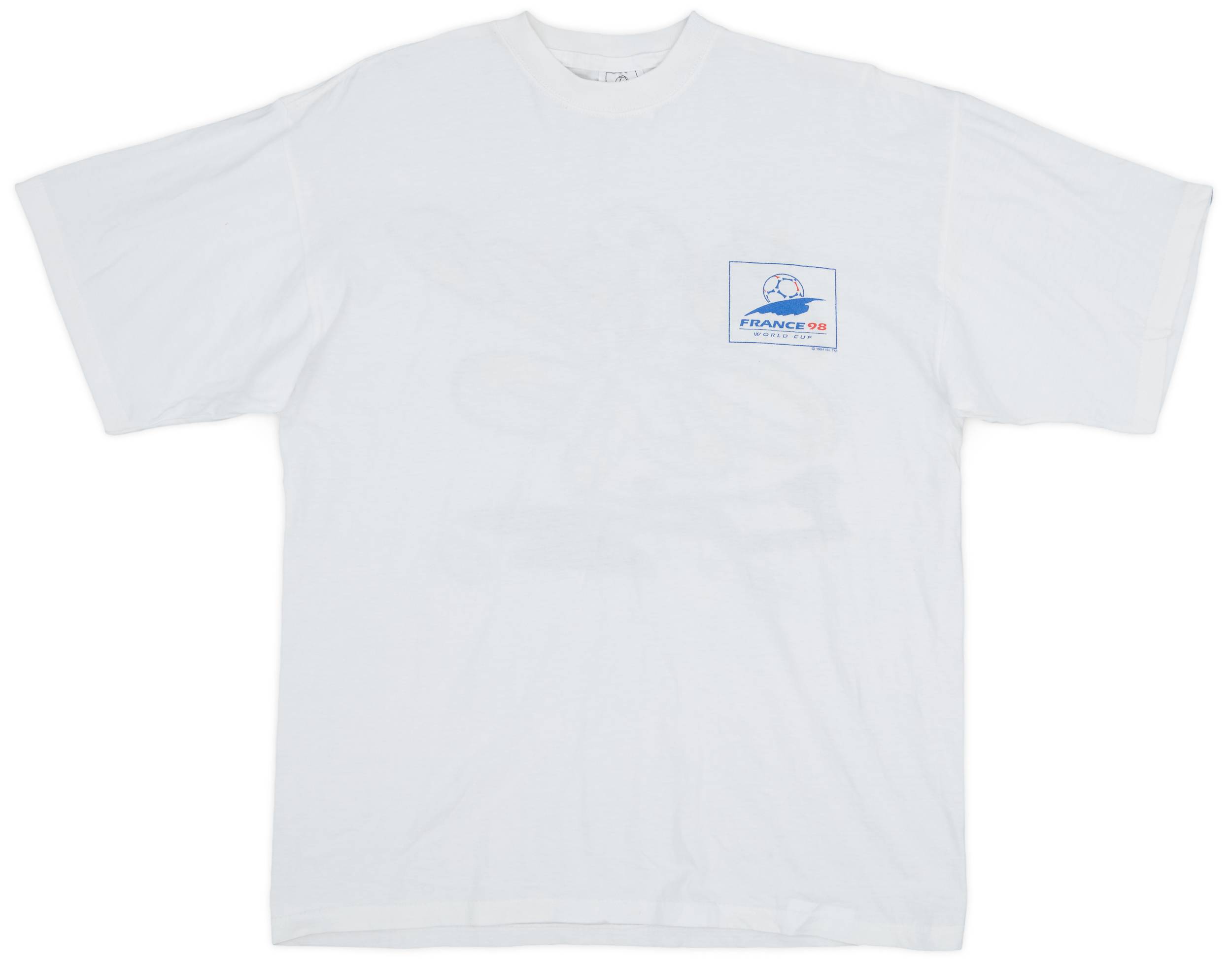 1998 France 98 World Cup Graphic Tee - 9/10 - (M)