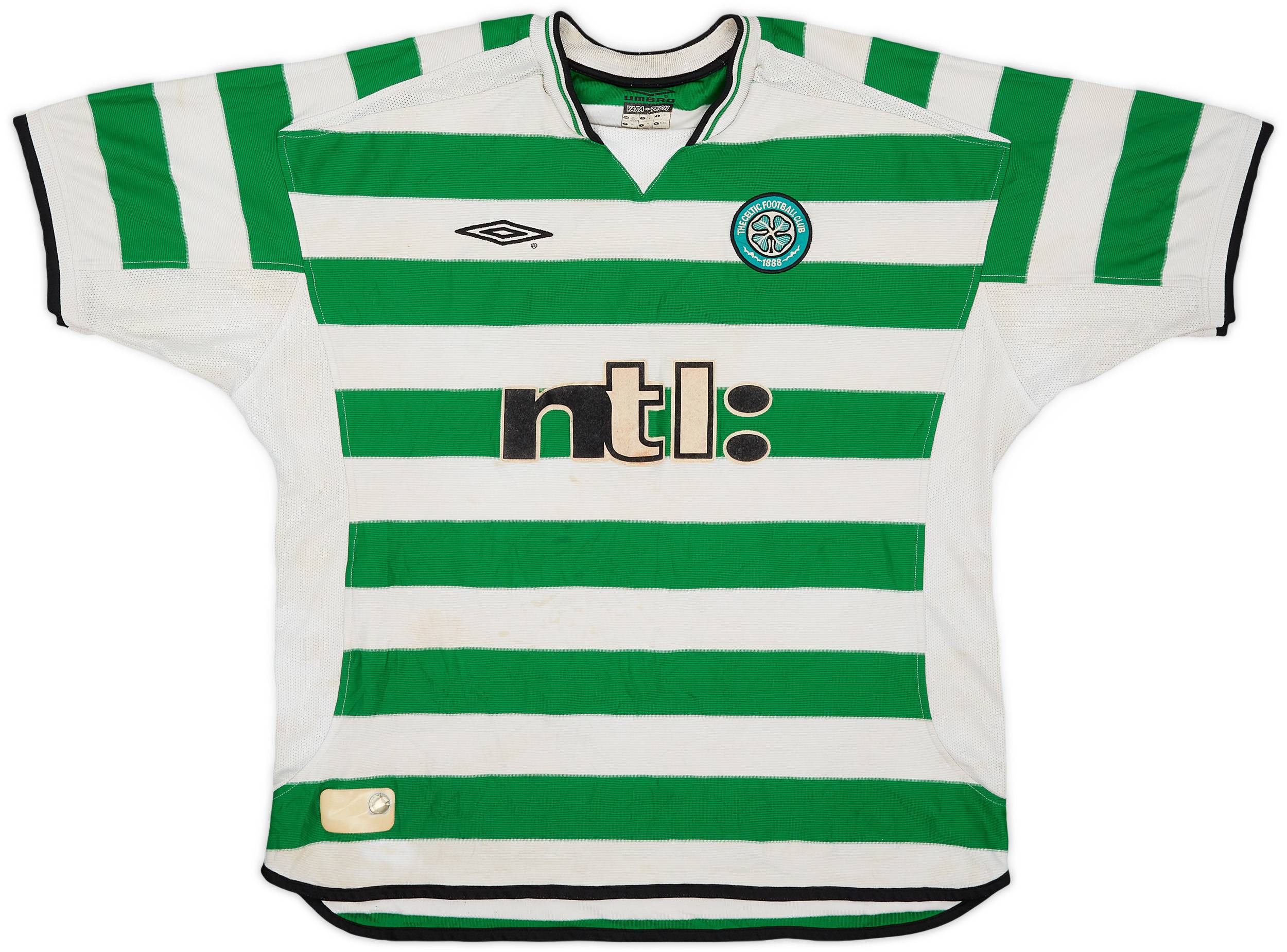 2001-03 Celtic Home Shirt - 5/10 - (XL)
