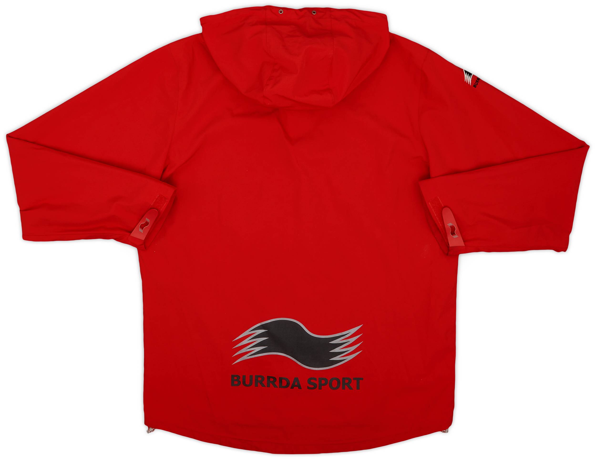 2014-15 Nice Burrda Sport Hooded 1/4 Zip Rain Jacket - 9/10 - (M)