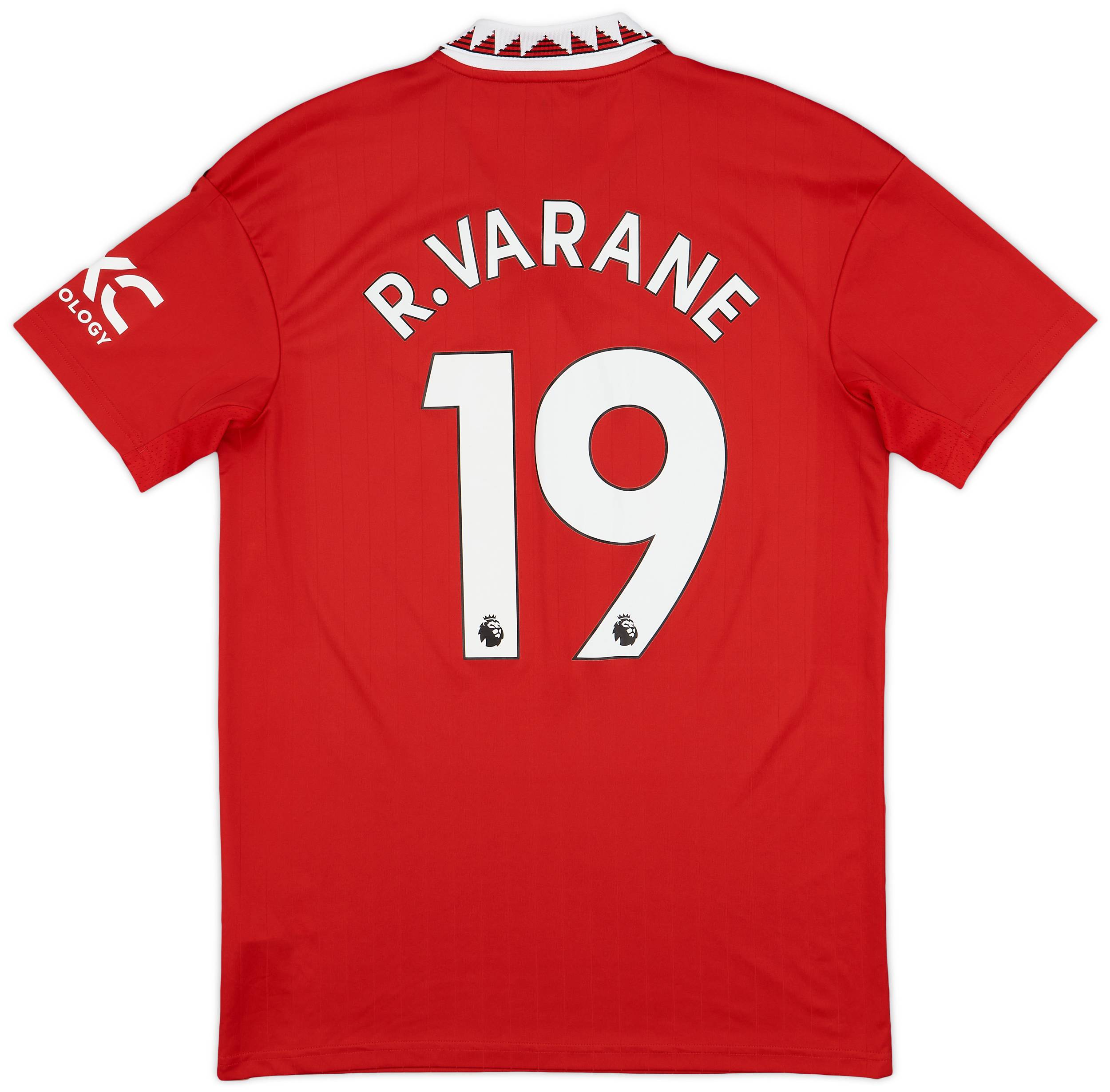 2022-23 Manchester United Home Shirt R.Varane #19 - 10/10 - (M)