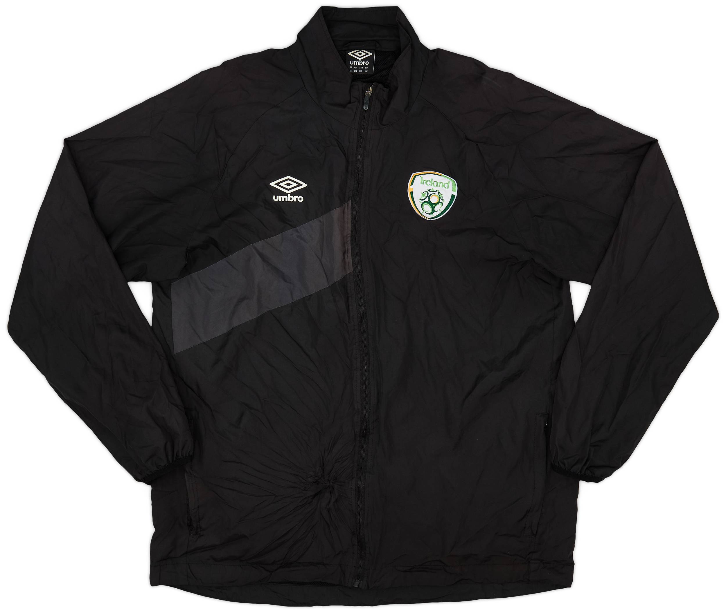 2016-17 Ireland Umbro Track Jacket - 9/10 - (XXL)
