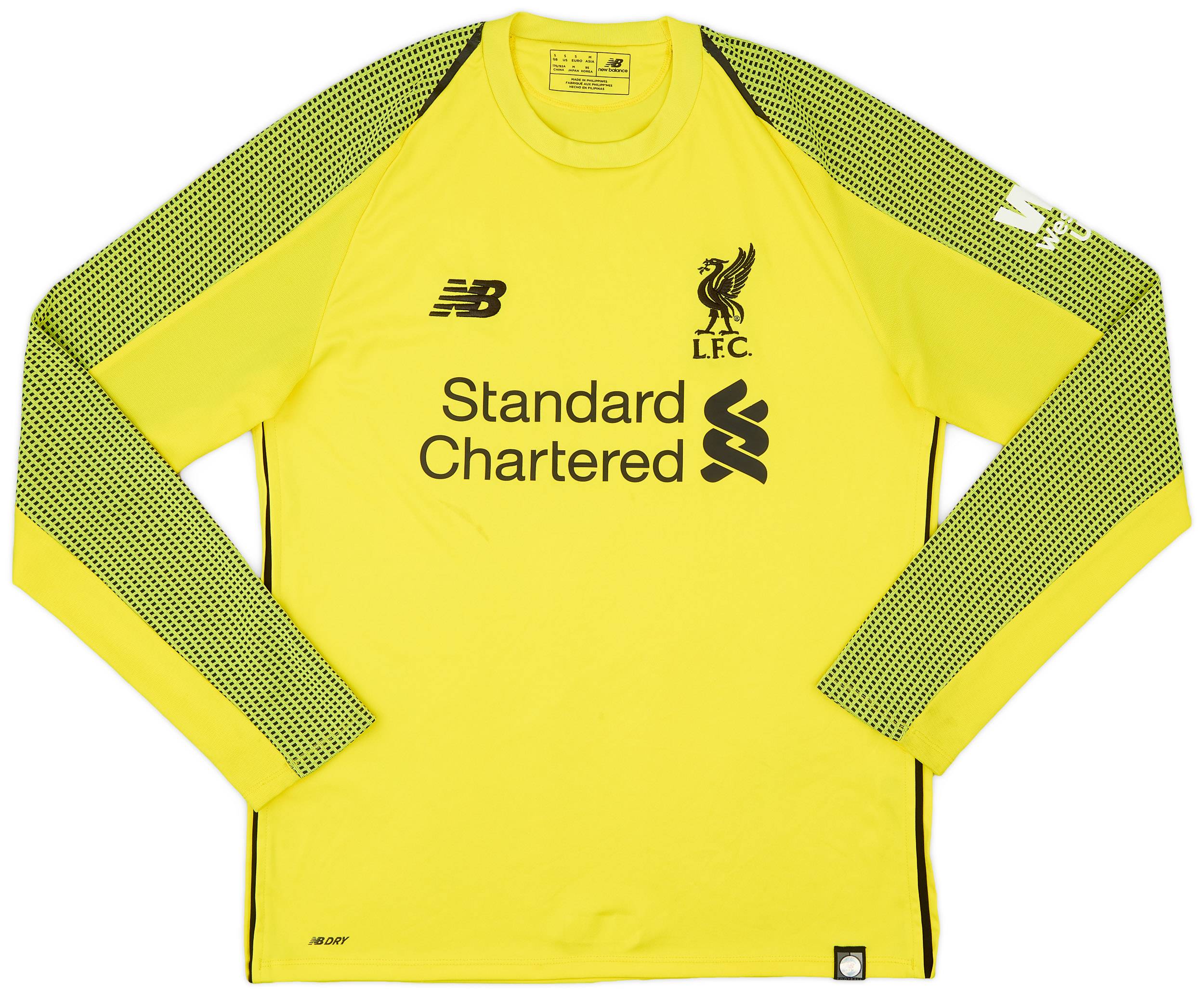 2018-19 Liverpool GK Shirt - 6/10 - (S)