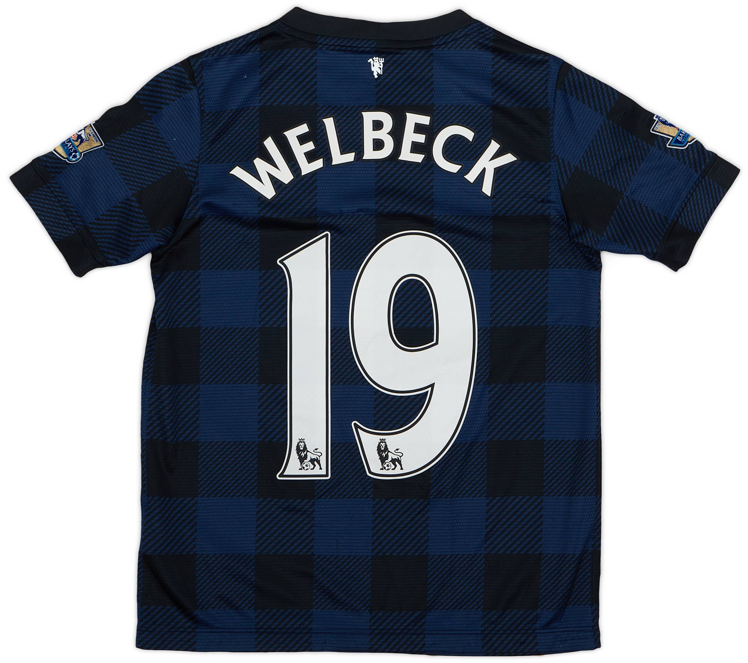 2013-14 Manchester United Away Shirt Welbeck #19 - 7/10 - (M.Boys)