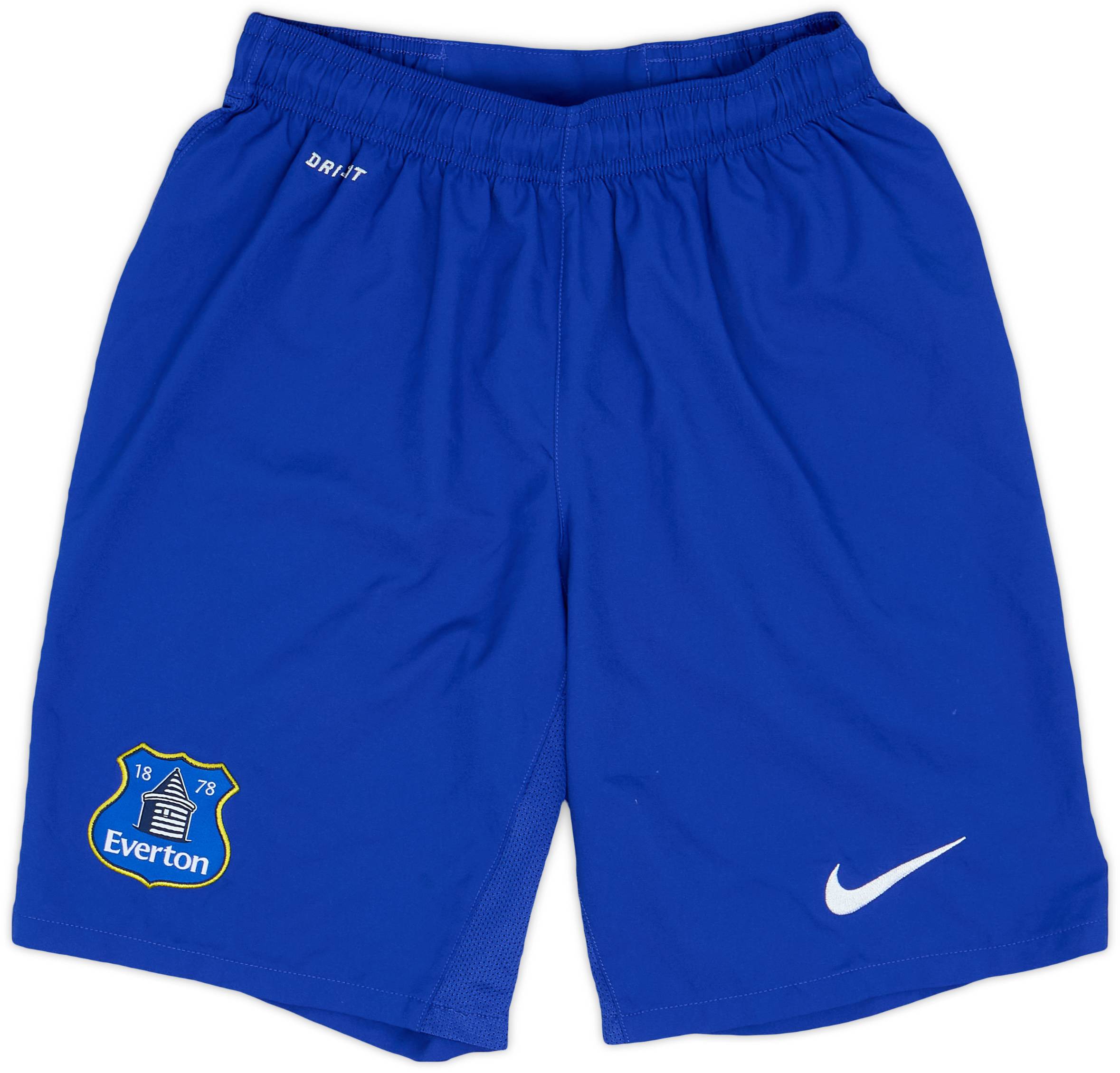 2013-14 Everton Away Shorts - 9/10 - (S)