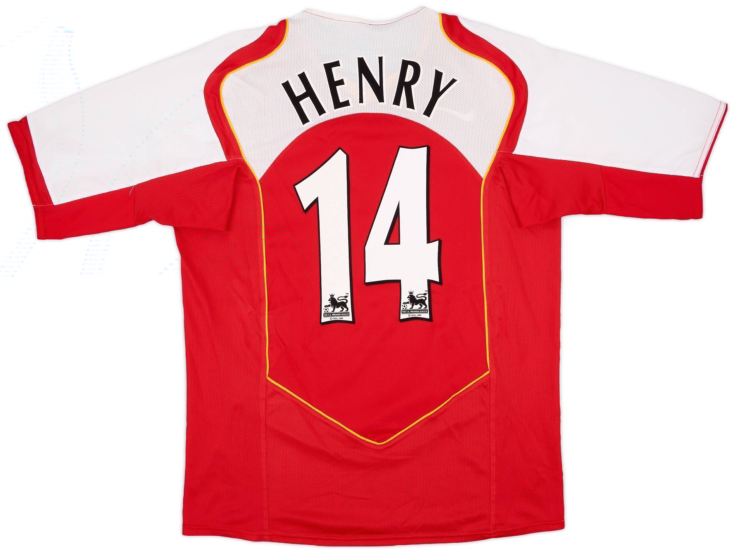 2004-05 Arsenal Home Shirt Henry #14 - 8/10 - (L)