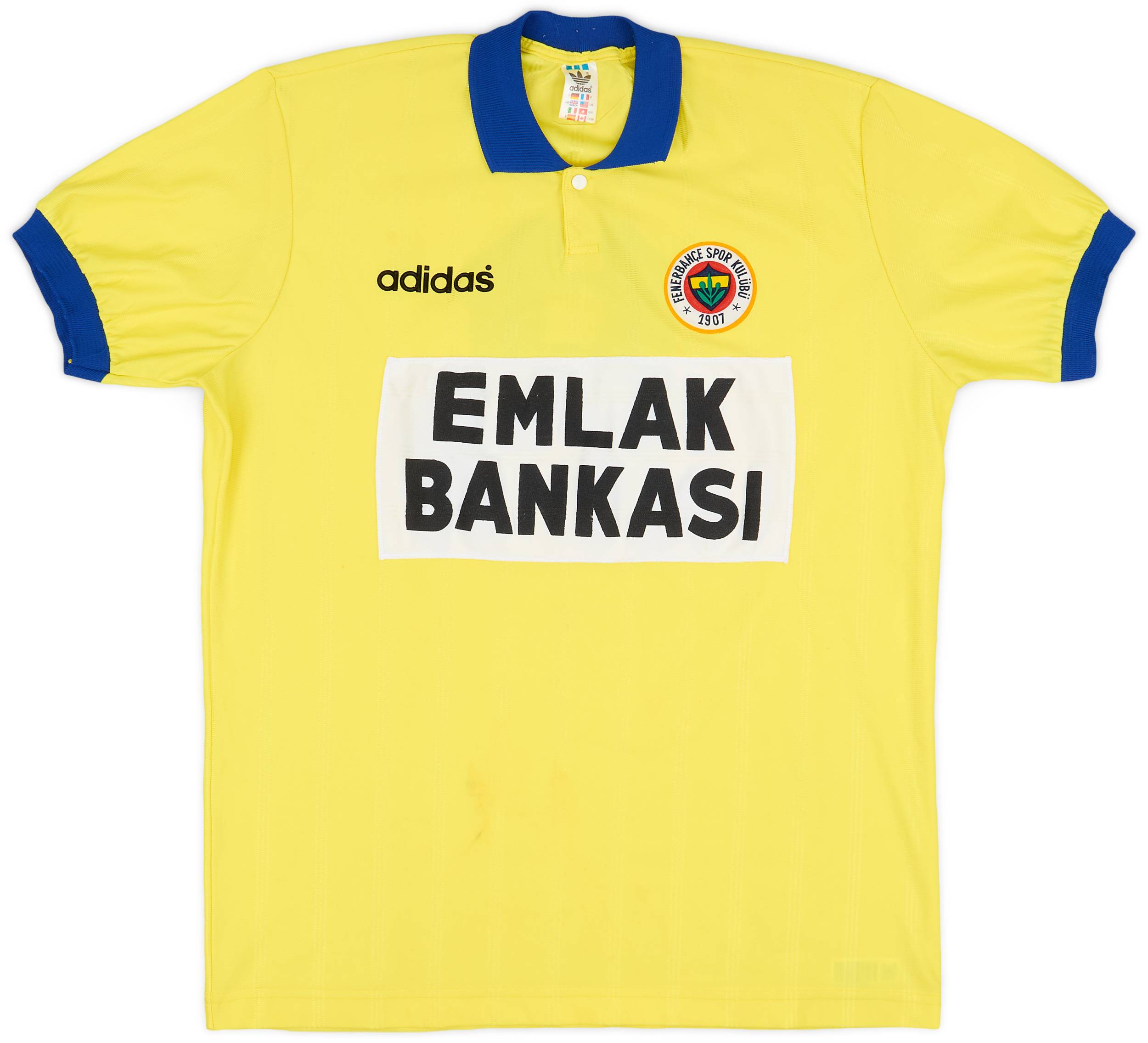 1995-96 Fenerbache Match Issue Away Shirt #9