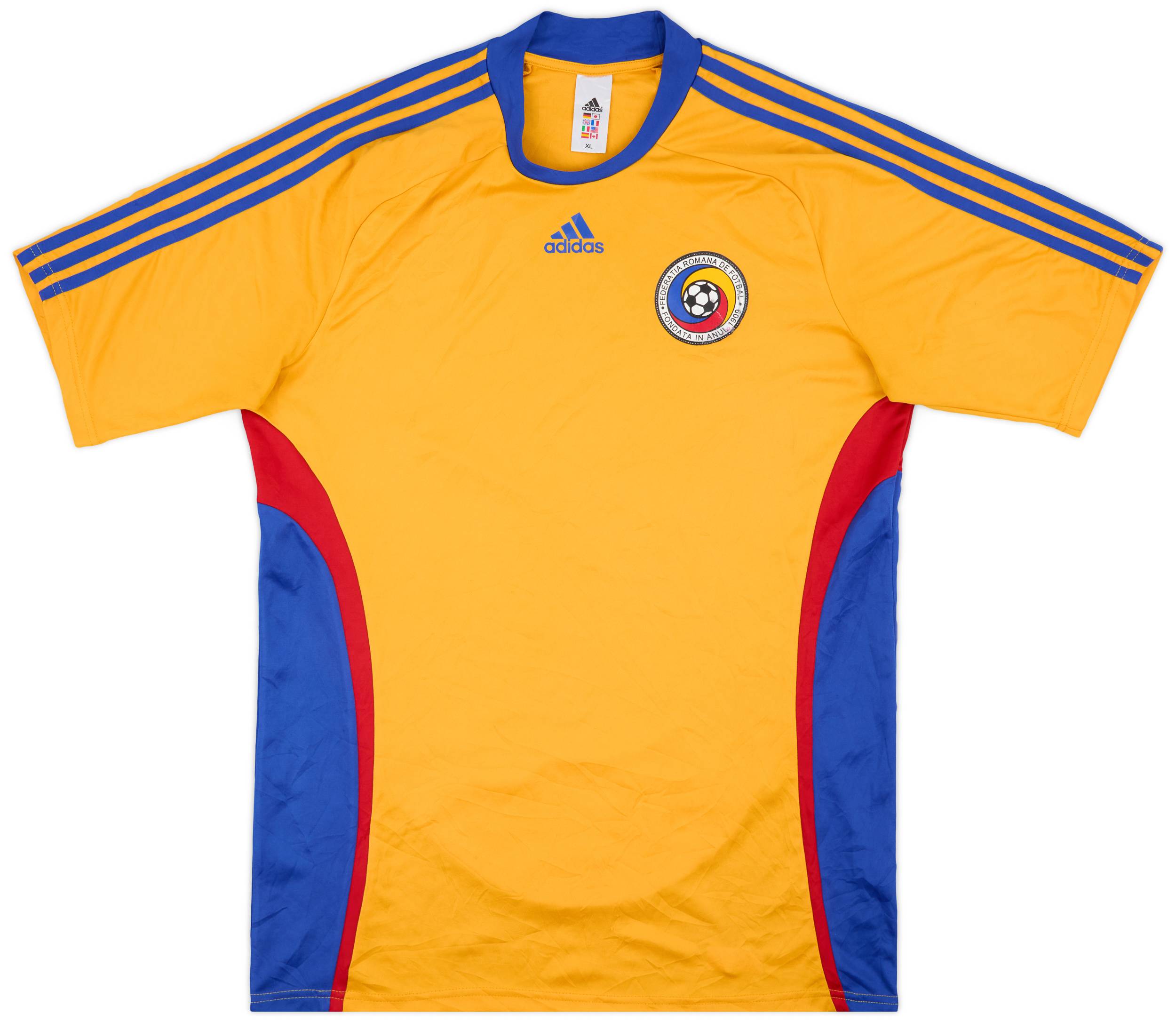 2008-09 Romania Basic Home Shirt - 7/10 - (XL)