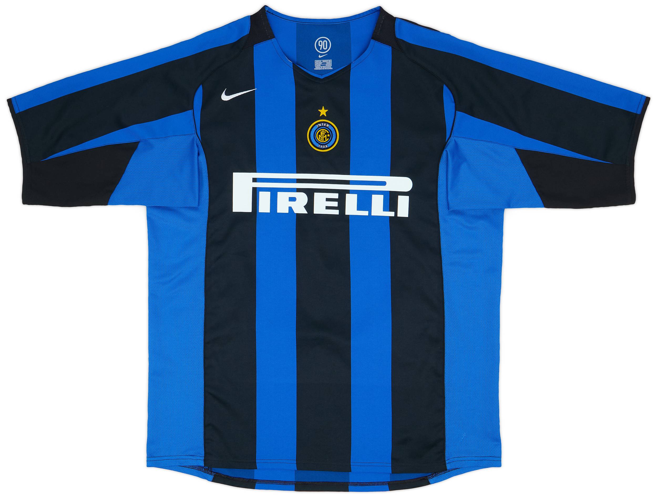 2004-05 Inter Milan Home Shirt - 9/10 - (XL)