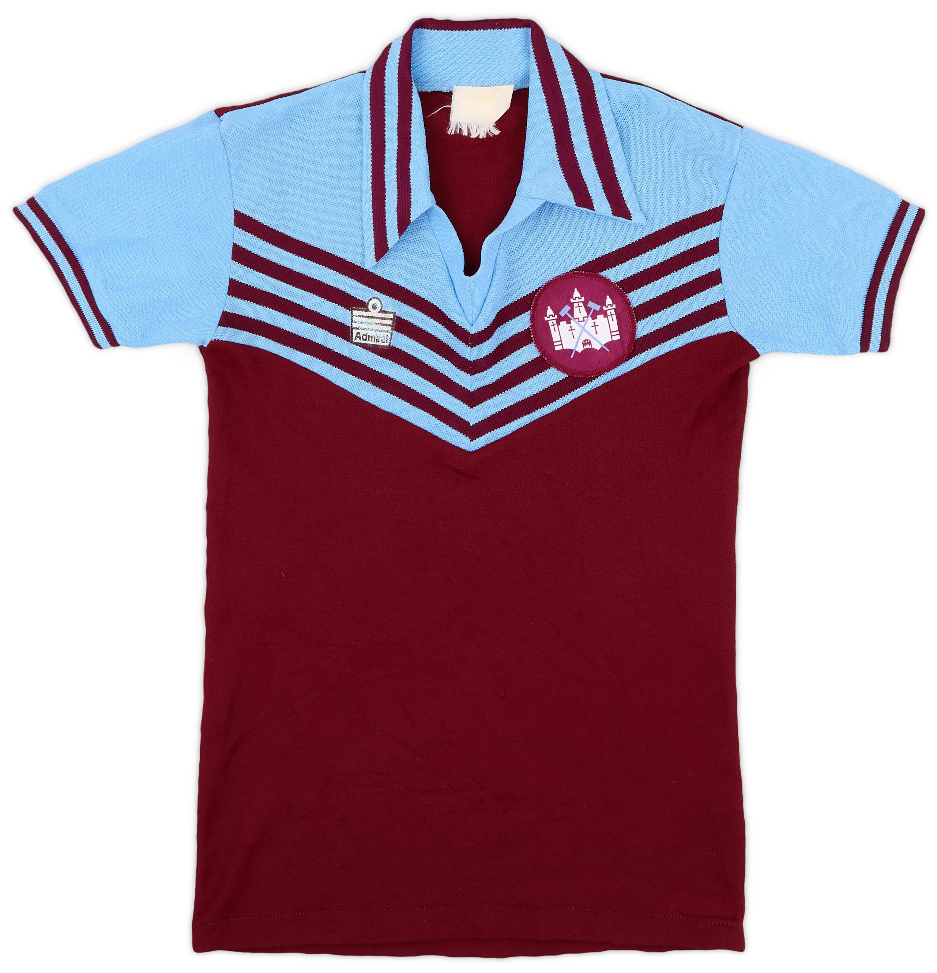 1976-80 West Ham Home Shirt - 7/10 - (L.Boys)